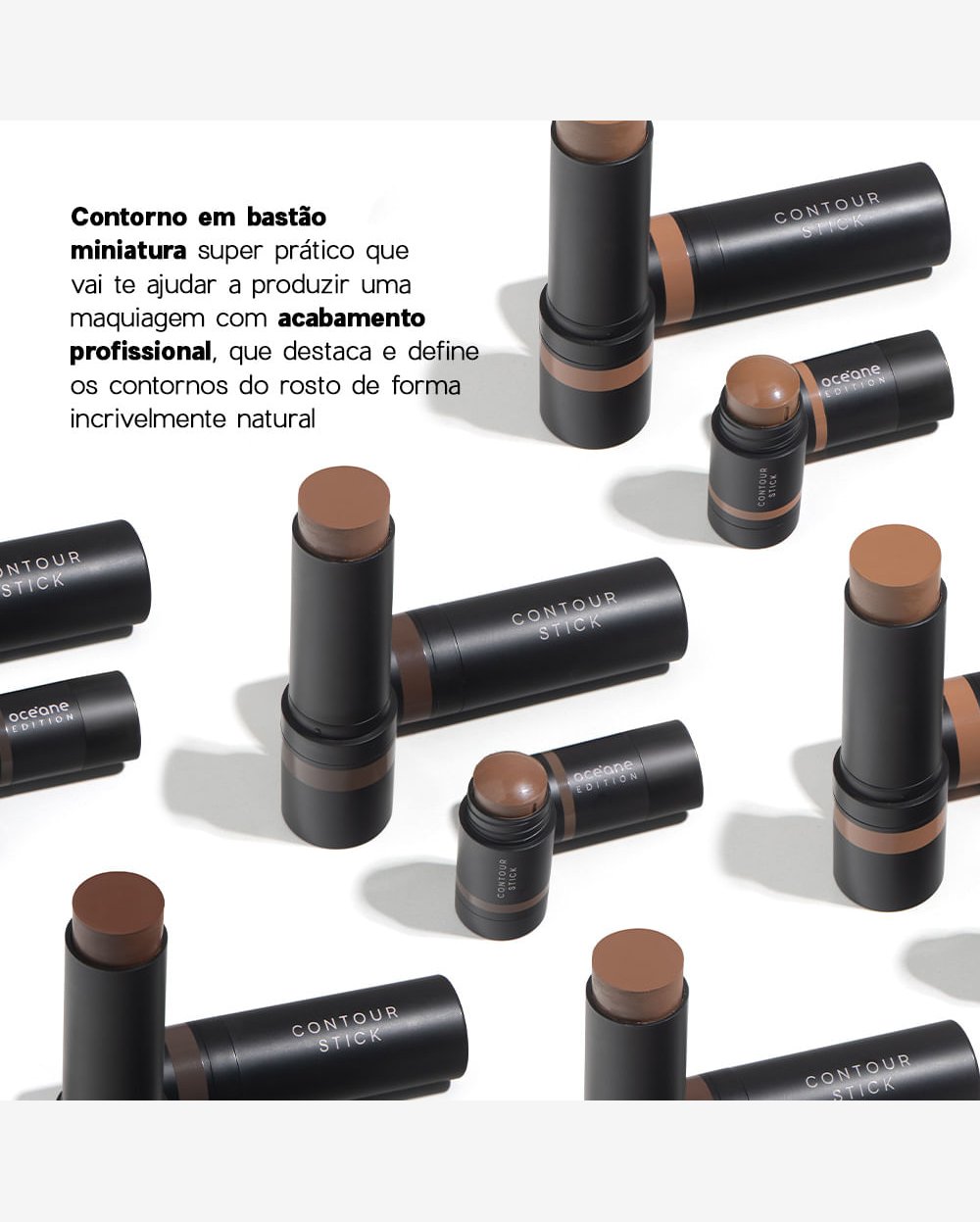 Riachuelo | Mini Contorno em Bastão Marrom Médio - Contour Stick Medium ...