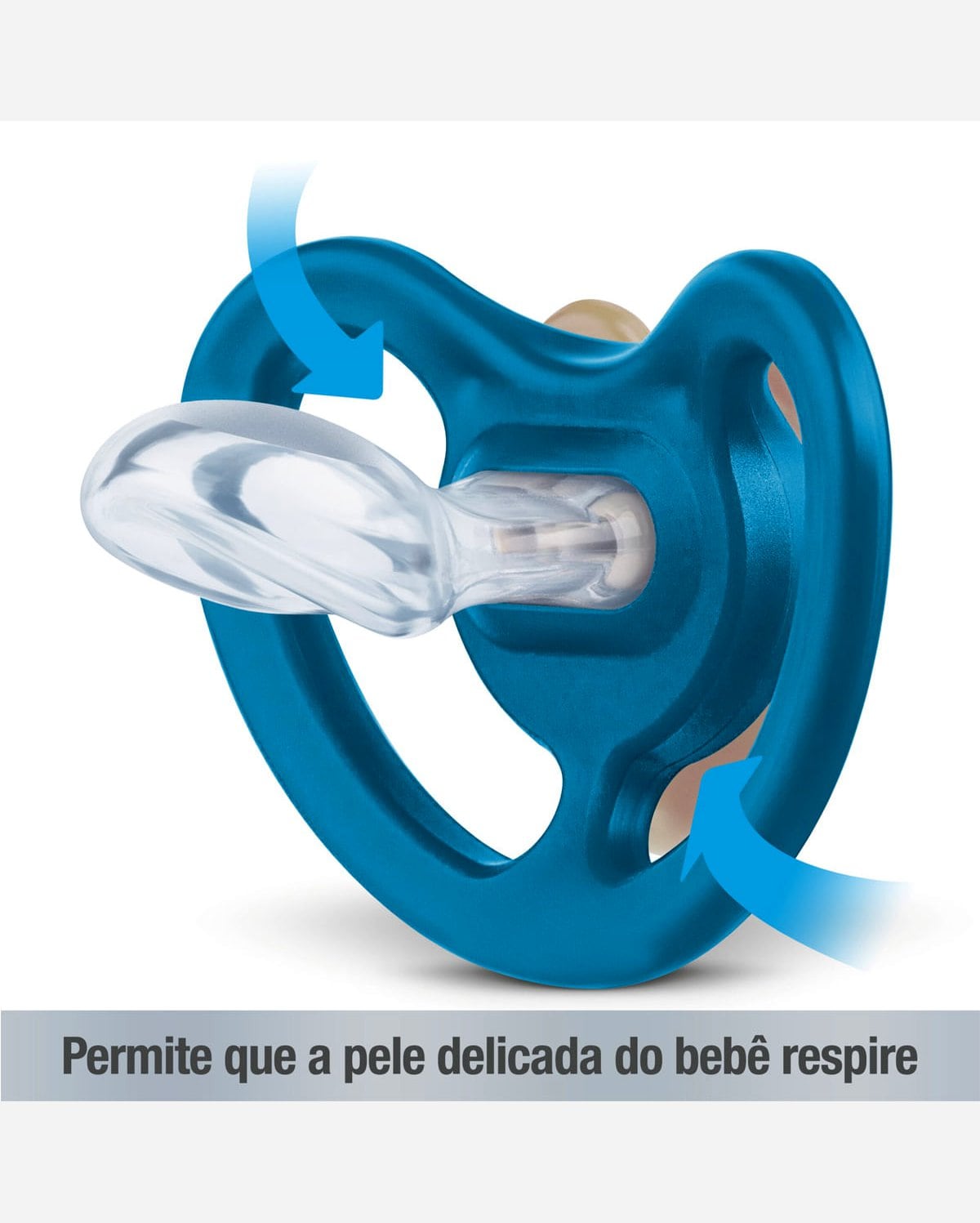 Riachuelo | Kit 2 Chupetas Space Boy +6m Ursinho e Pinguim Azul - Nuk