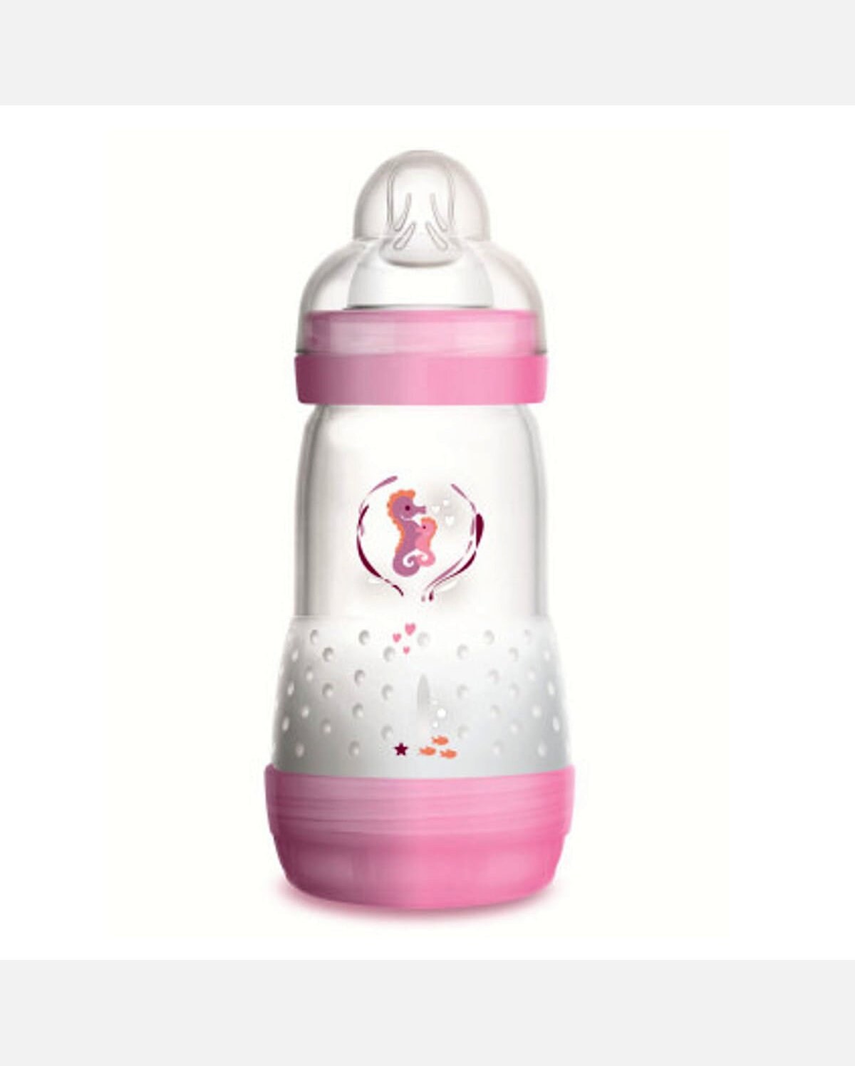 Riachuelo | Mamadeira 260ml Easy Start Bico 2m+ Rosa - MAM