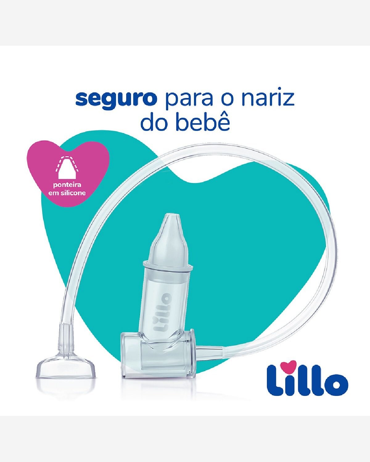 Riachuelo | Aspirador Sugador Nasal de Sucção Bucal- Lillo