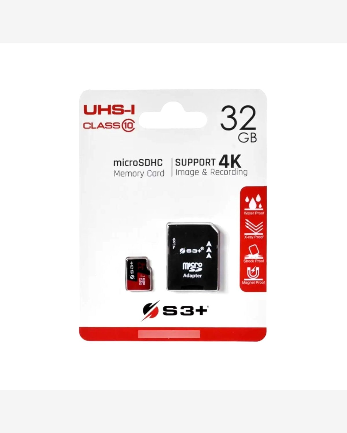 Riachuelo | Cartão De Memória Micro SD 32gb 4k com Adaptador – S3+