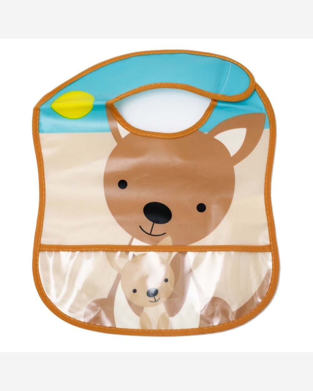 Riachuelo | Babador Impermeável Com Bolso Família Canguru - Giro Baby