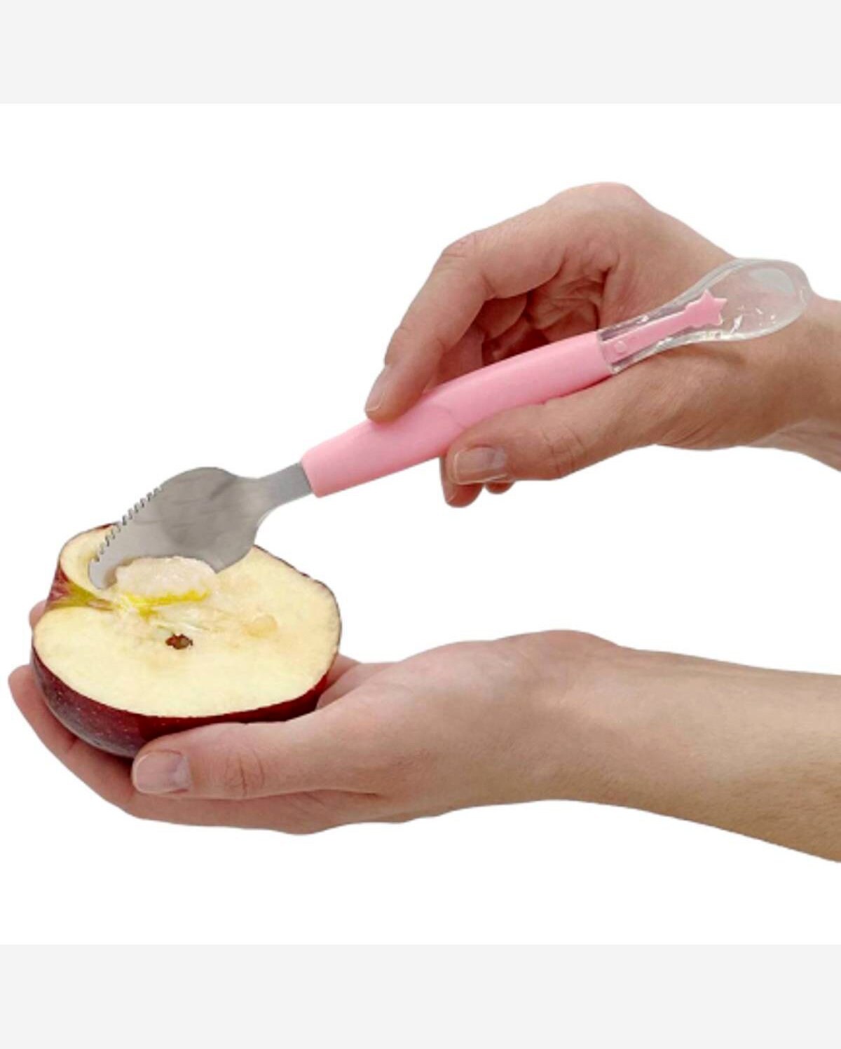 Riachuelo | Colher Para Bebê 2 em 1 Multifuncional 6m+ Azul - Buba