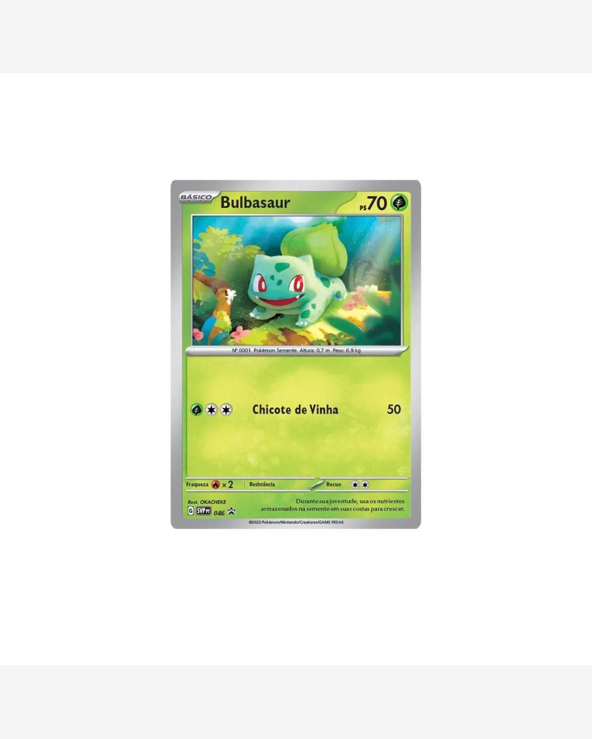 Riachuelo Cartas Pokémon Blister Triplo Escarlate V Bulbasaur Copag