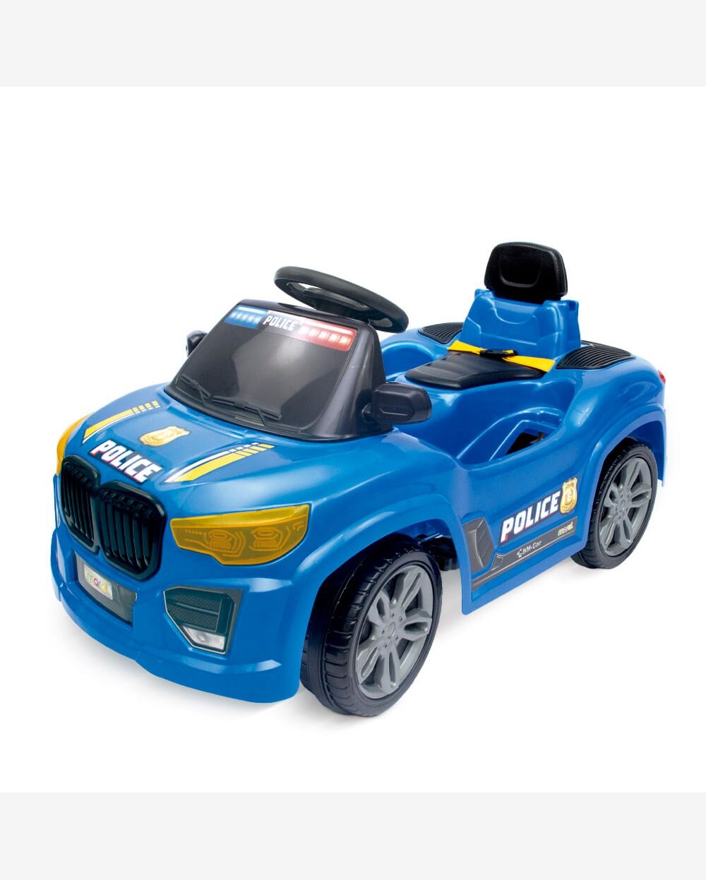 Riachuelo | Carro de Passeio Infantil C/ Empurrador e Pedal Police Maral