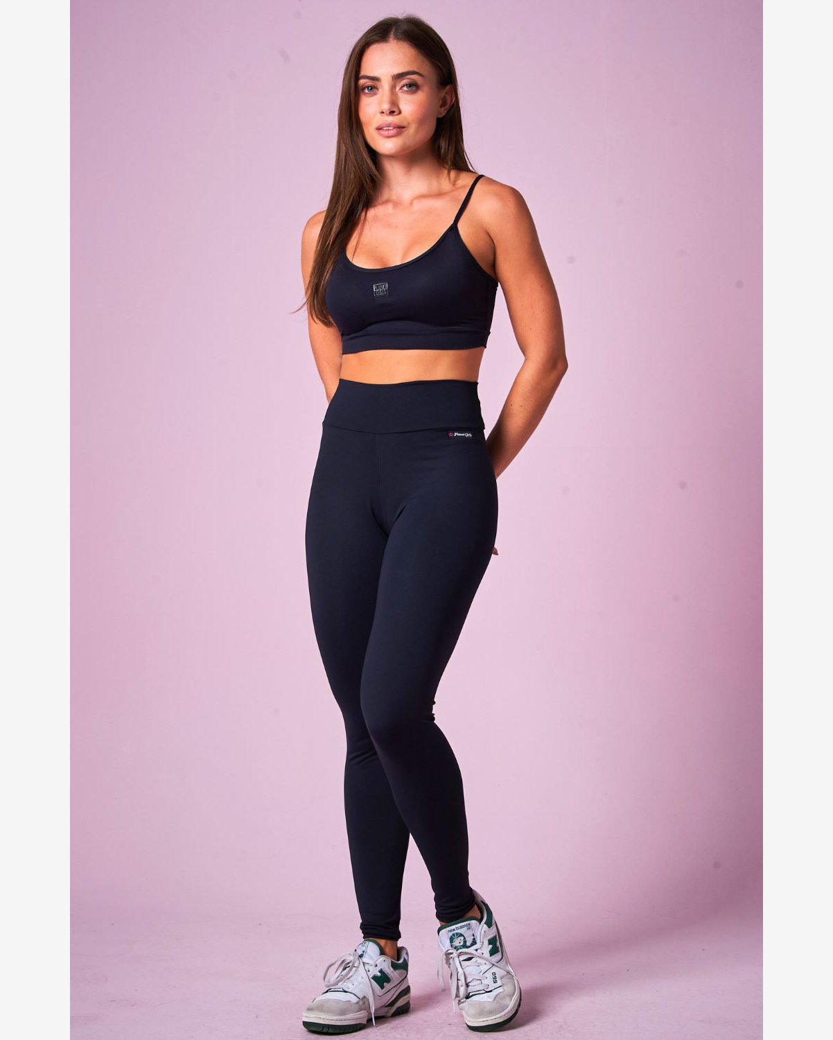 Riachuelo | Top Feminino Fashion Fitness Com Bojo Planet Girls Preto