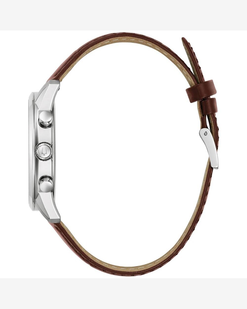 Riachuelo | Relógio Bulova Masculino Ref: 96b402 Cronógrafo Prateado Sutton