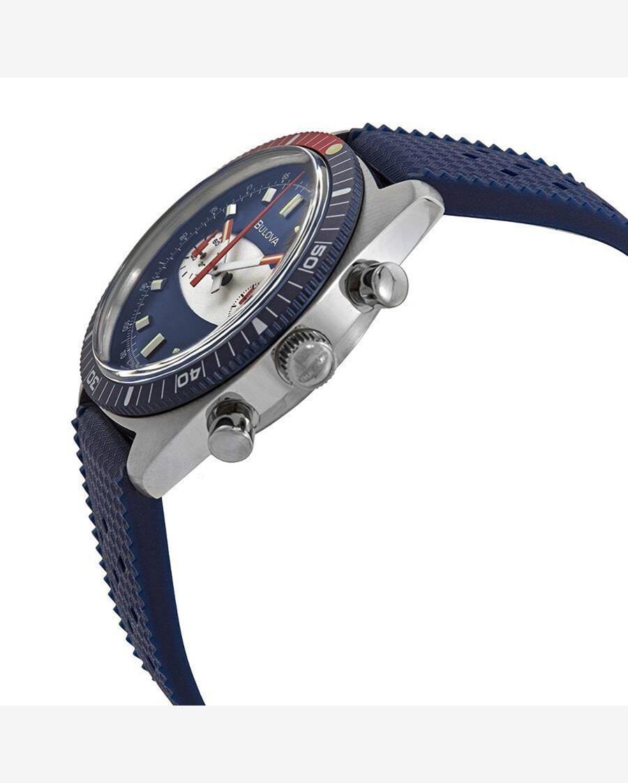 Riachuelo | Relógio Bulova Masculino Ref: 98a253 Cronógrafo Prateado ...