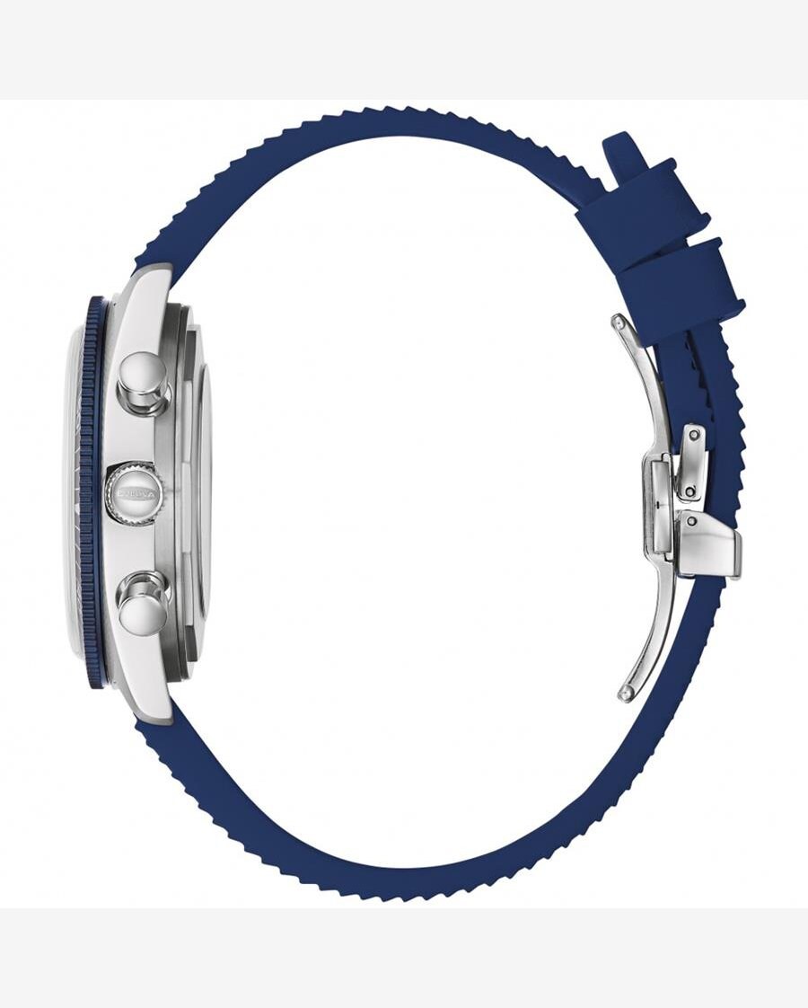 Riachuelo | Relógio Bulova Masculino Ref: 98a253 Cronógrafo Prateado ...