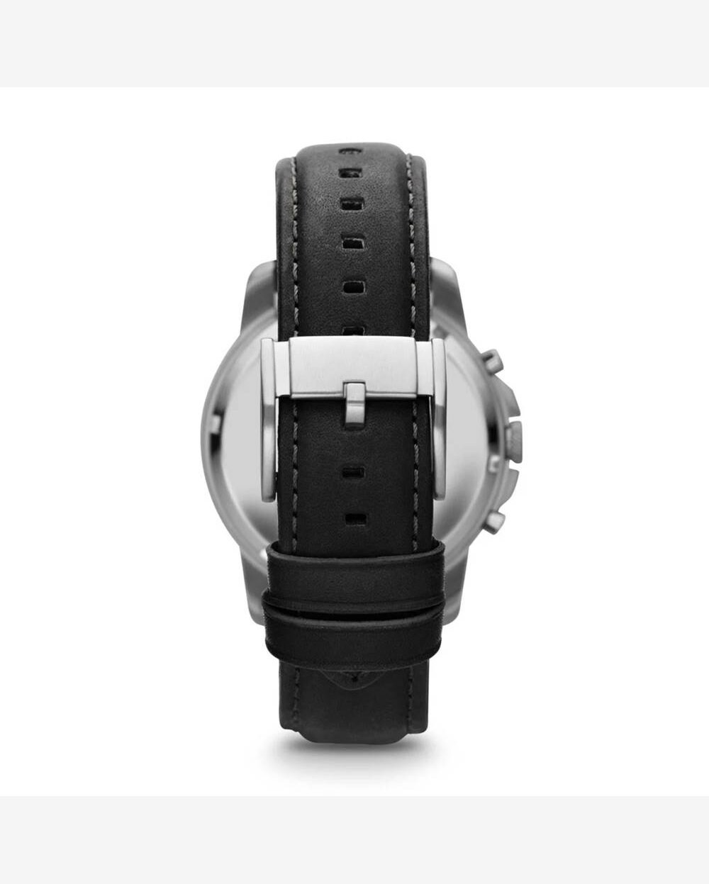 Riachuelo | Relógio Fossil Masculino Ref: Fs4812/0pn Cronógrafo Prateado