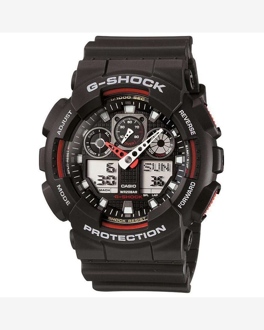 Riachuelo | Relógio Casio Masculino Ref: Ga-100-1a4dr G-Shock Anadigi