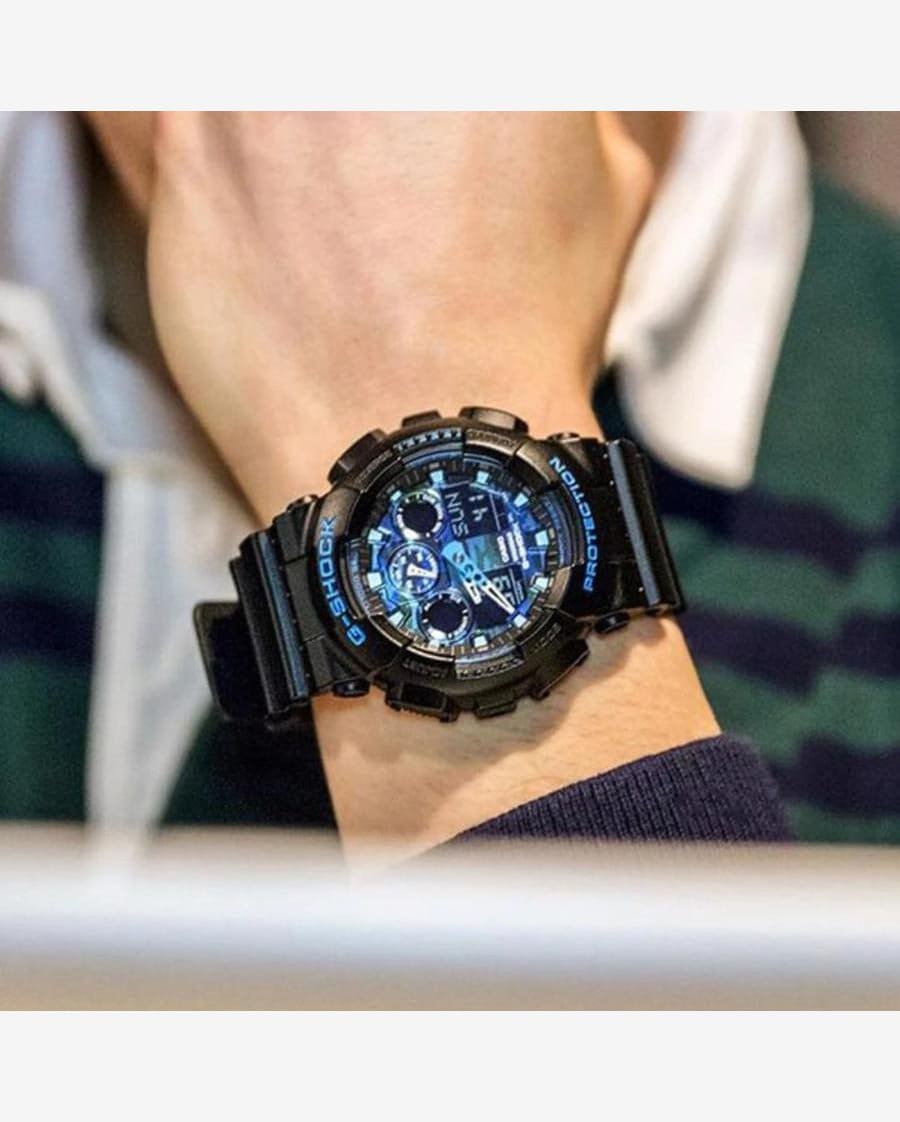 Riachuelo | Relógio Casio Masculino Ref: Ga-100cb-1adr G-Shock Anadigi