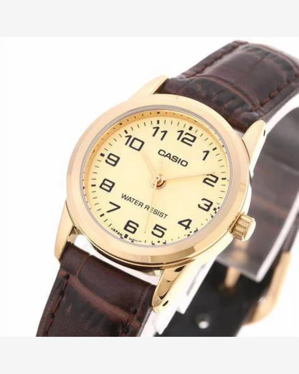 Riachuelo | Relógio Casio Feminino Ref: Ltp-V001gl-9budf Clássico Dourado