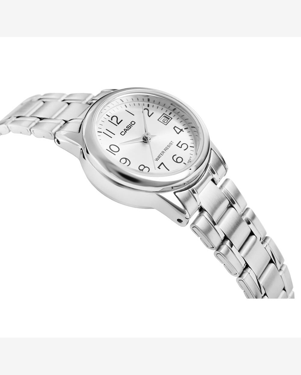 Riachuelo | Relógio Casio Feminino Ref: Ltp-V002d-7budf Clássico Prateado