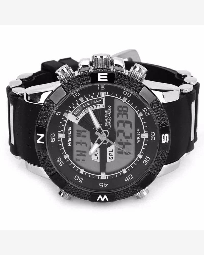 Riachuelo | Relógio Weide Masculino Ref: Wh-1104 10164 Anadigi Prateado