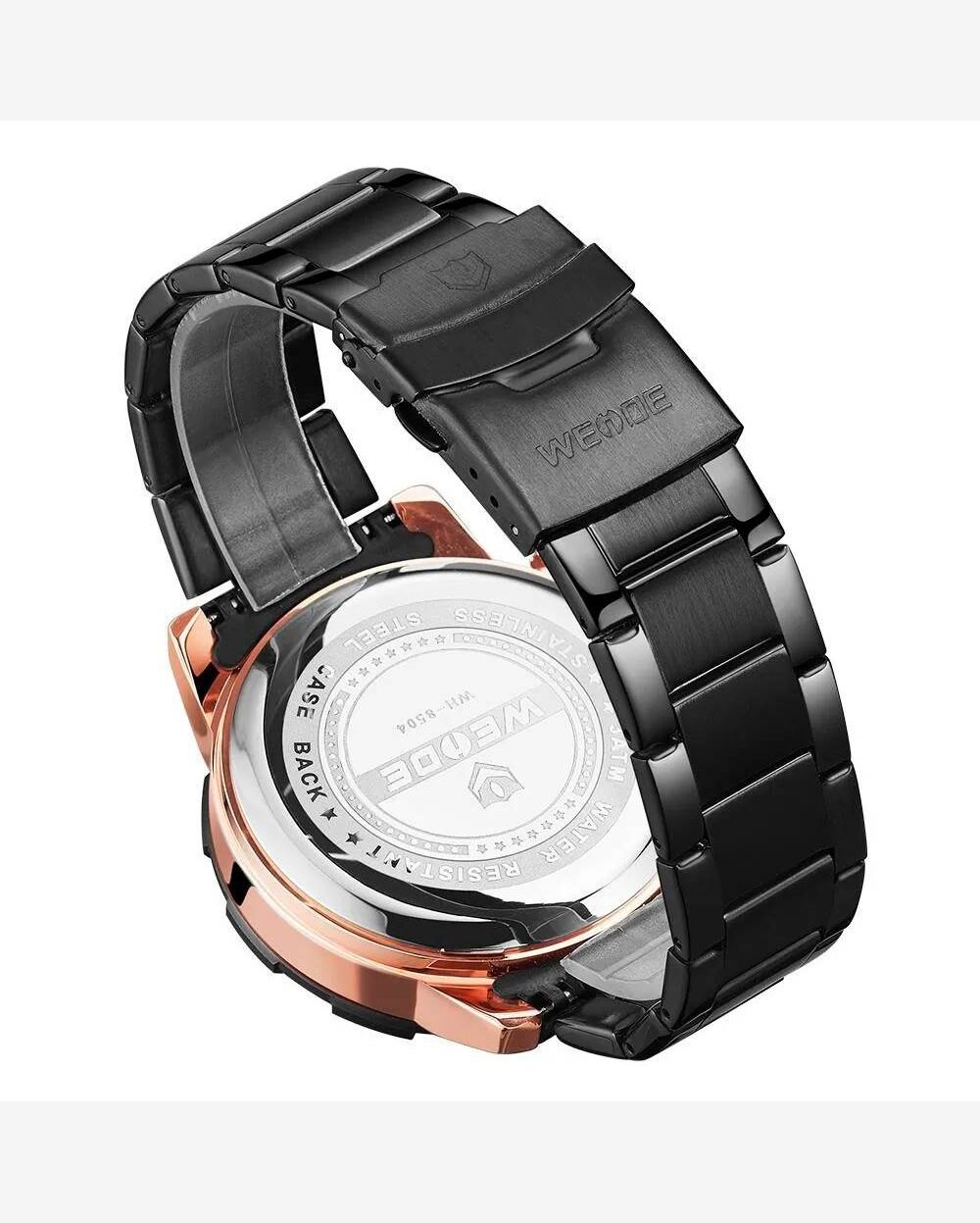 Riachuelo | Relógio Weide Masculino Ref: Wh8504b A10436 Anadigi Bicolor