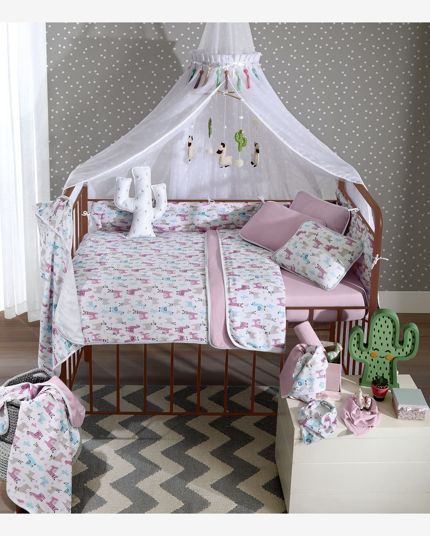 Riachuelo | Manta Baby Dupla Vivaldi Rosa