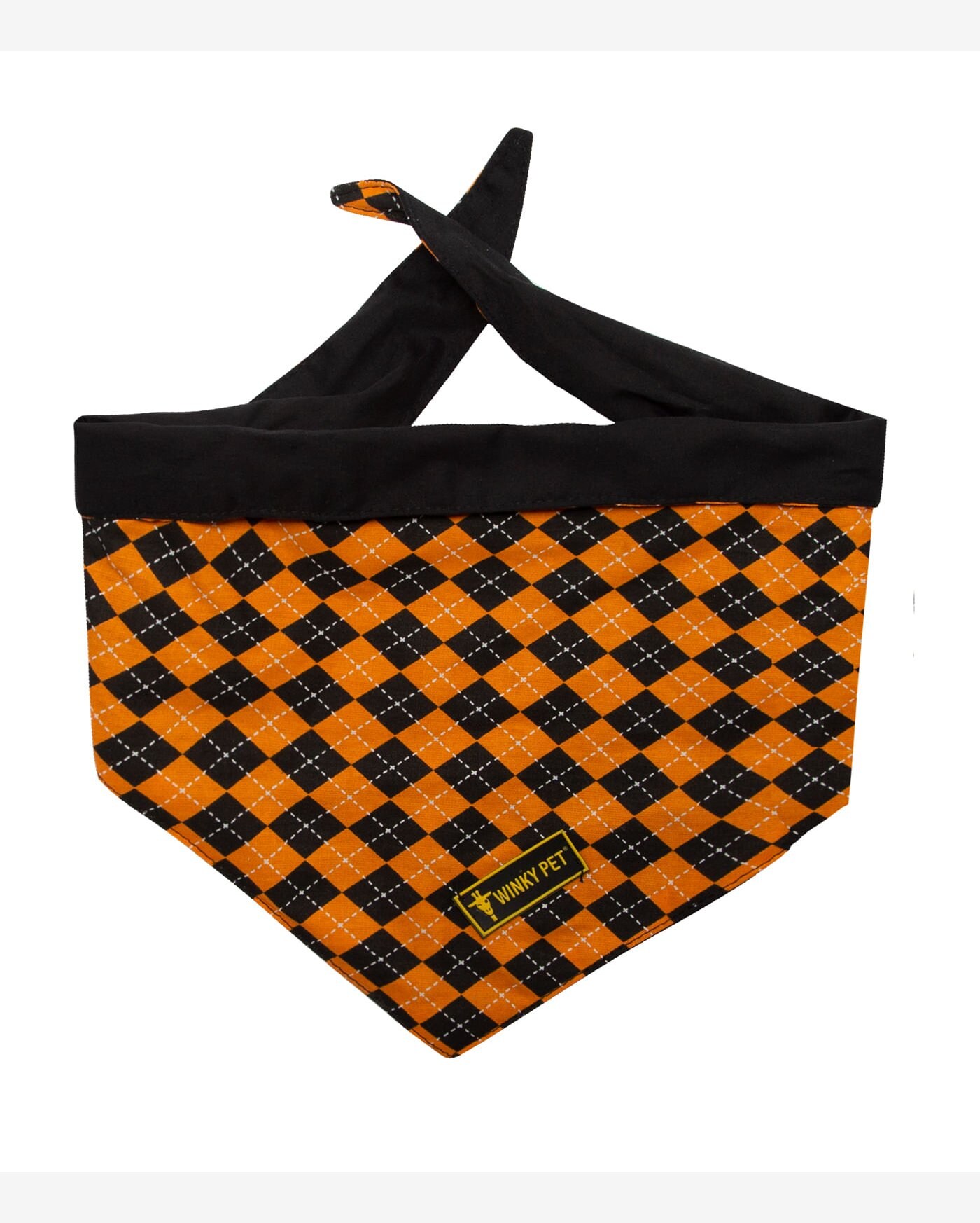 Riachuelo | Bandana Pet Estampada GG Winky Pet Laranja