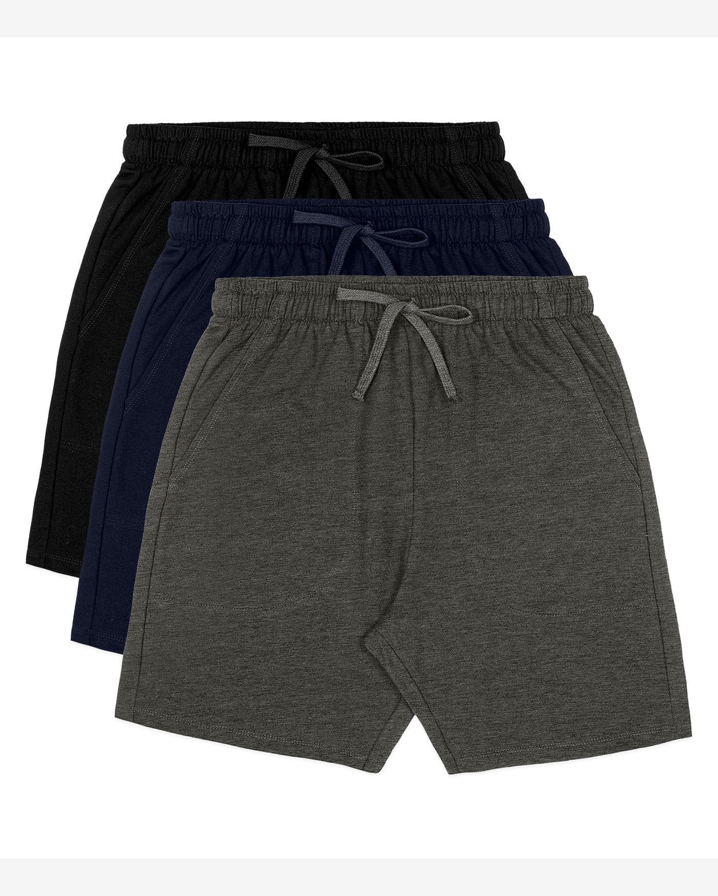 Riachuelo | Kit 3 Bermudas Masculinas Rovitex Azul Cinza e Preto