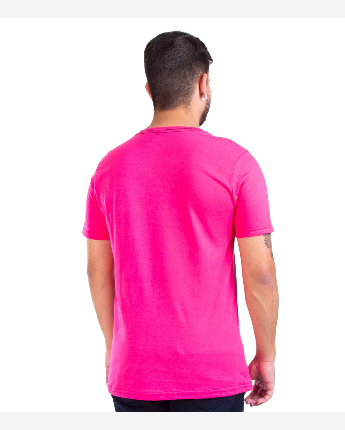 Riachuelo | Camiseta Masculina Estampada Select Rosa