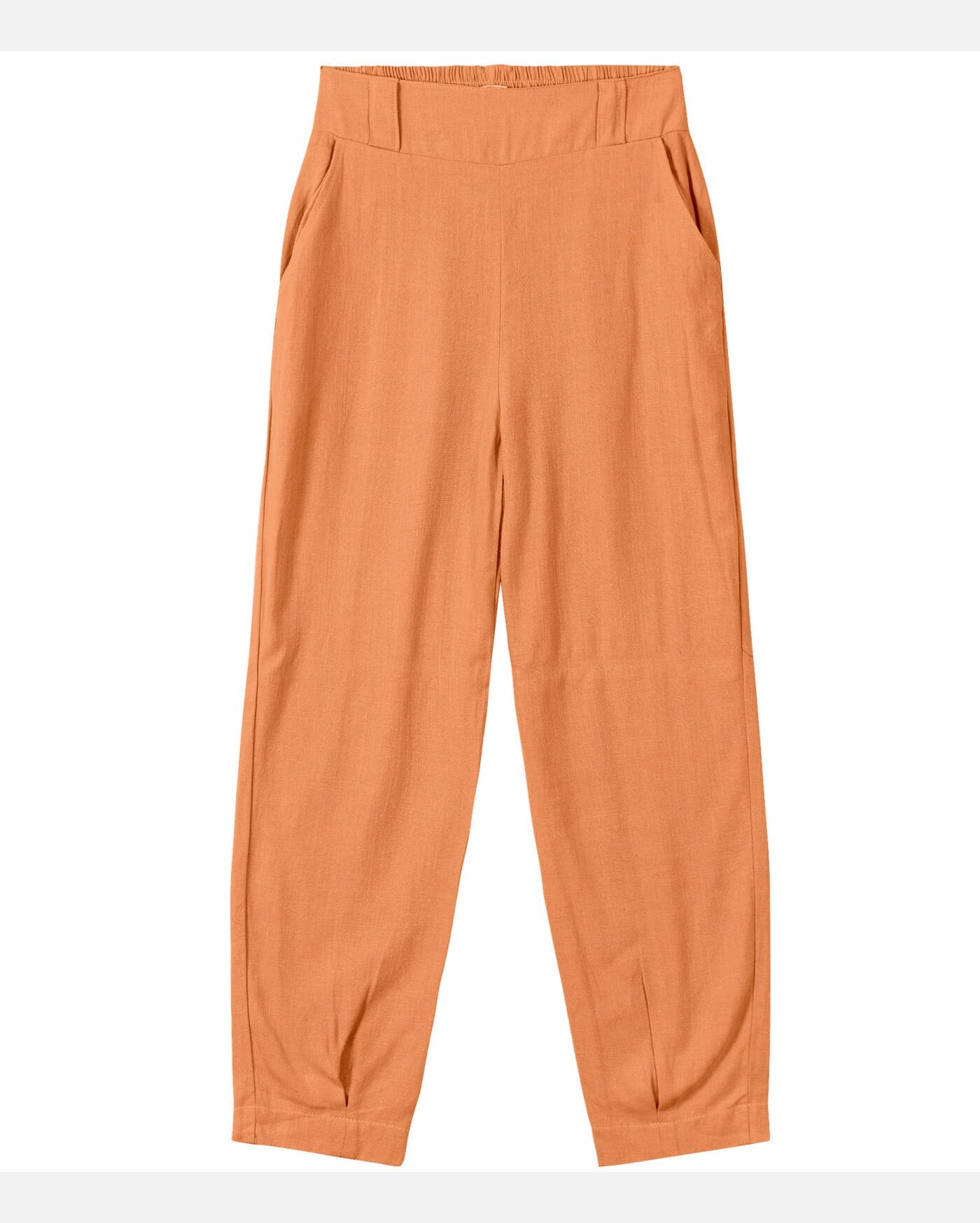 Riachuelo | Calça Feminina Linho Endless Laranja