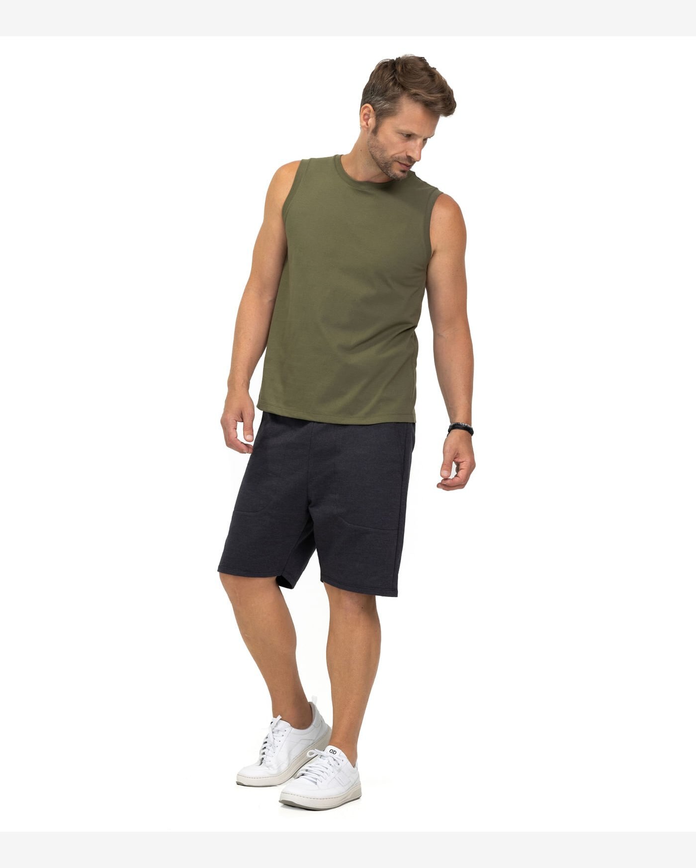 Riachuelo | Regata Masculina Básico Meia Malha Diametro Verde