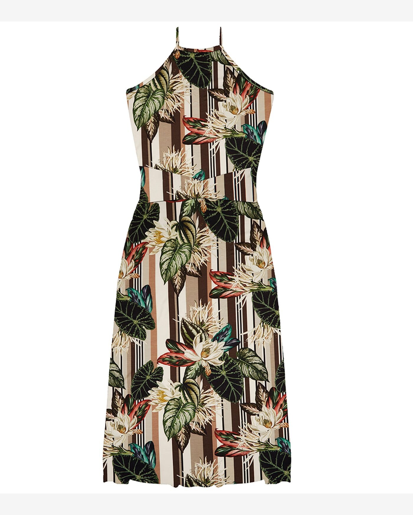 Riachuelo | Vestido Longo Feminino Endless Bege