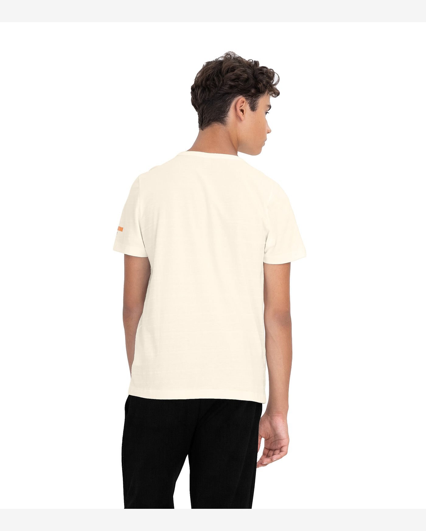 Riachuelo | Camiseta Juvenil Masculina Em Meia Malha Minty Bege