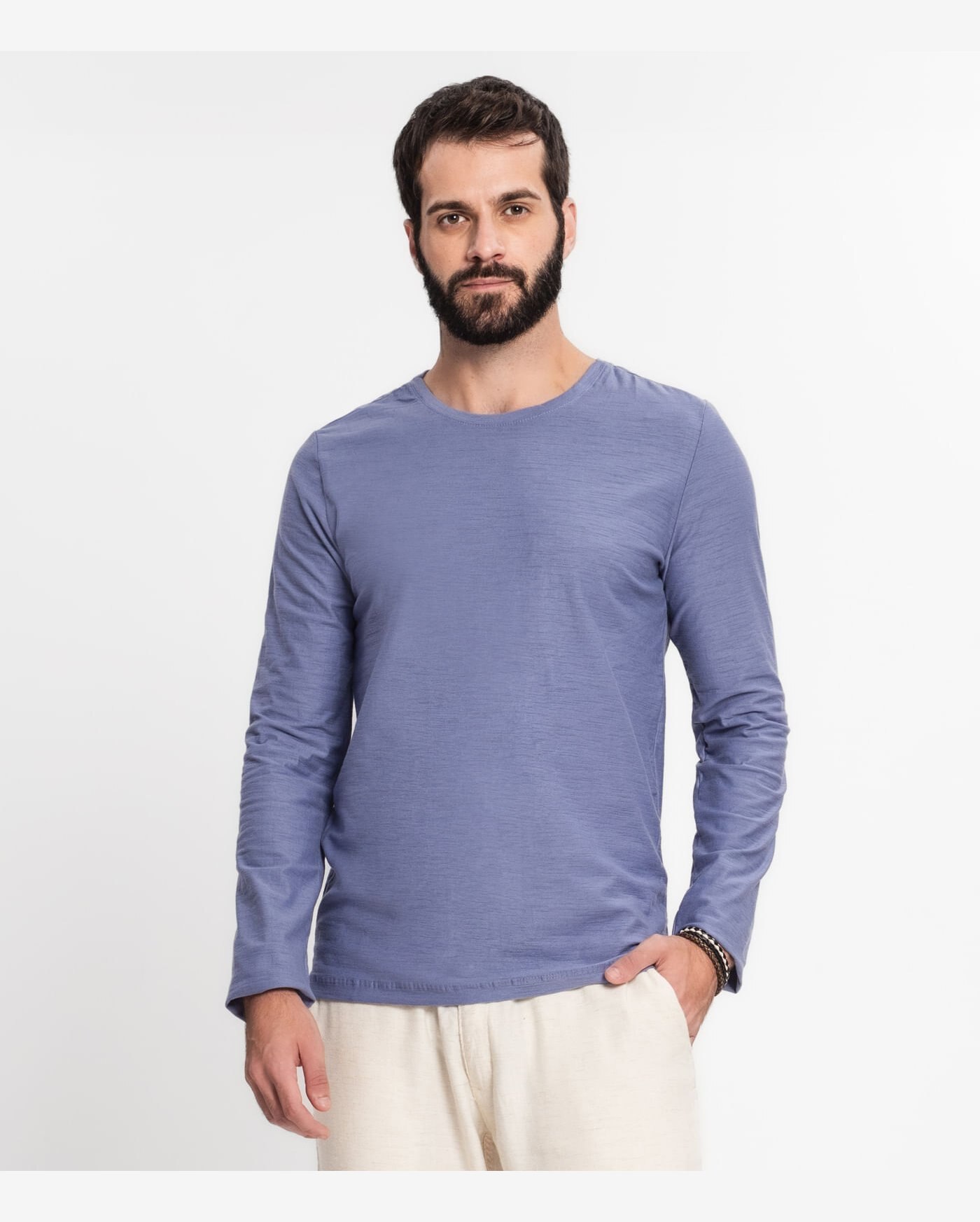 Riachuelo | Camiseta Flamé Masculina Kohmar Azul