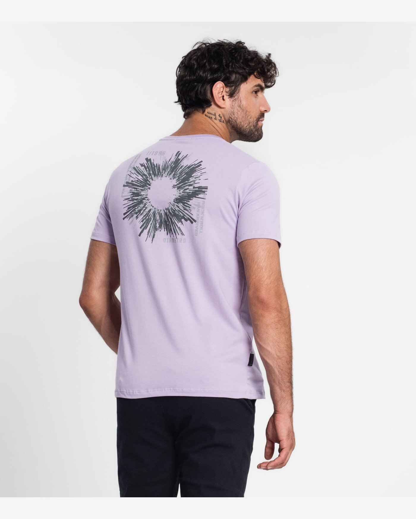 Riachuelo | Camiseta Masculina Diametro Roxo