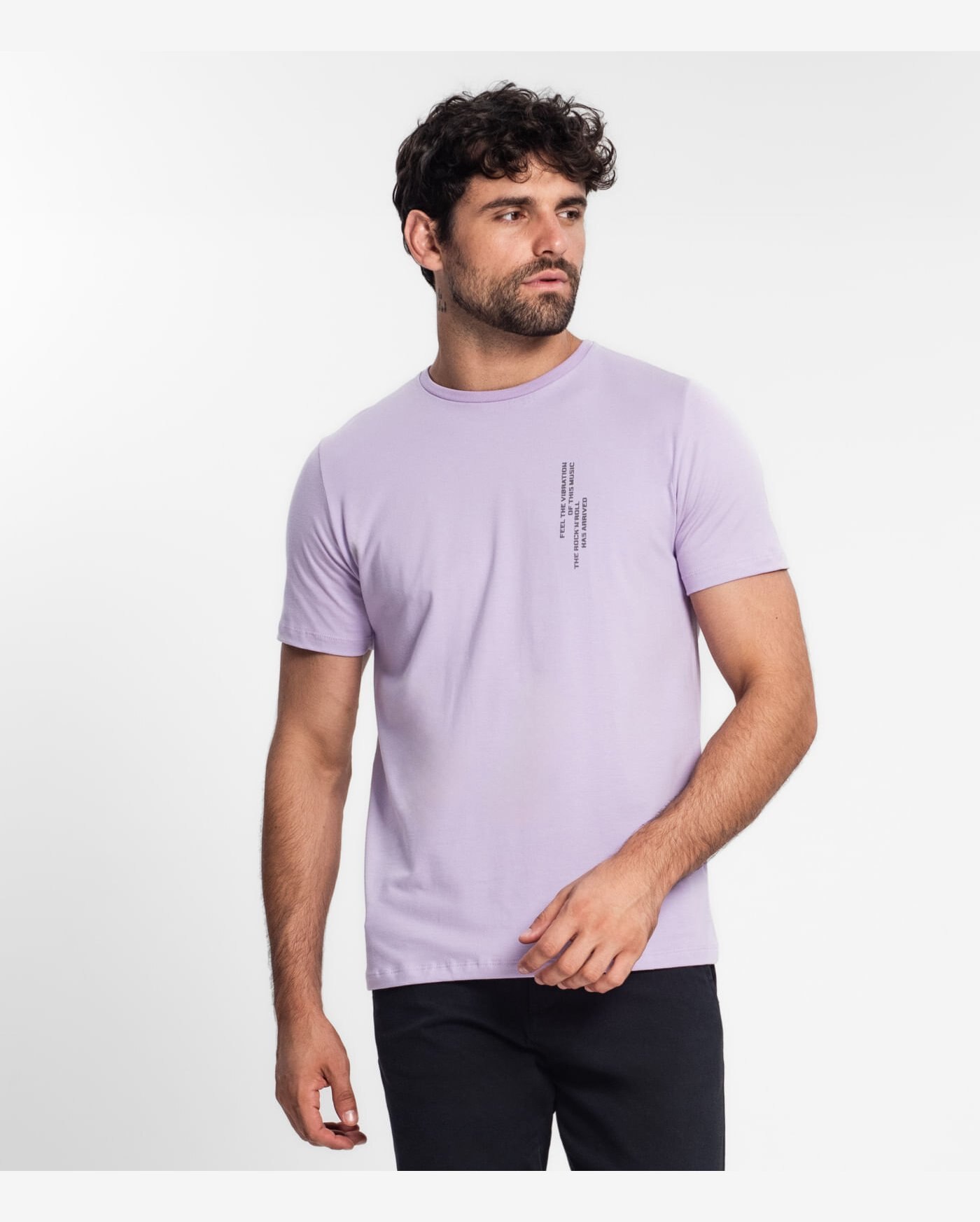 Riachuelo | Camiseta Masculina Diametro Roxo