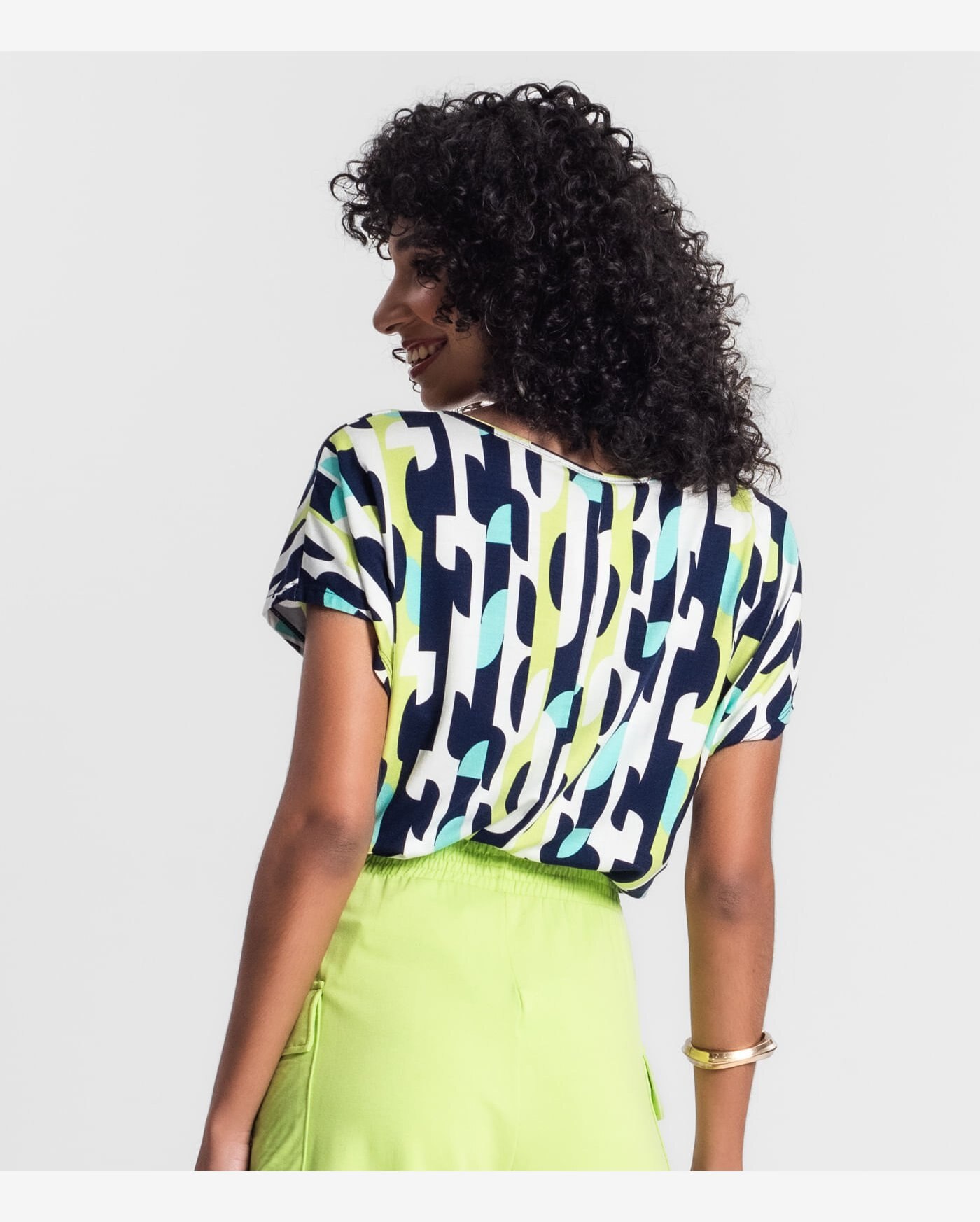 Riachuelo | Blusa Feminina Estampada Rovitex Verde
