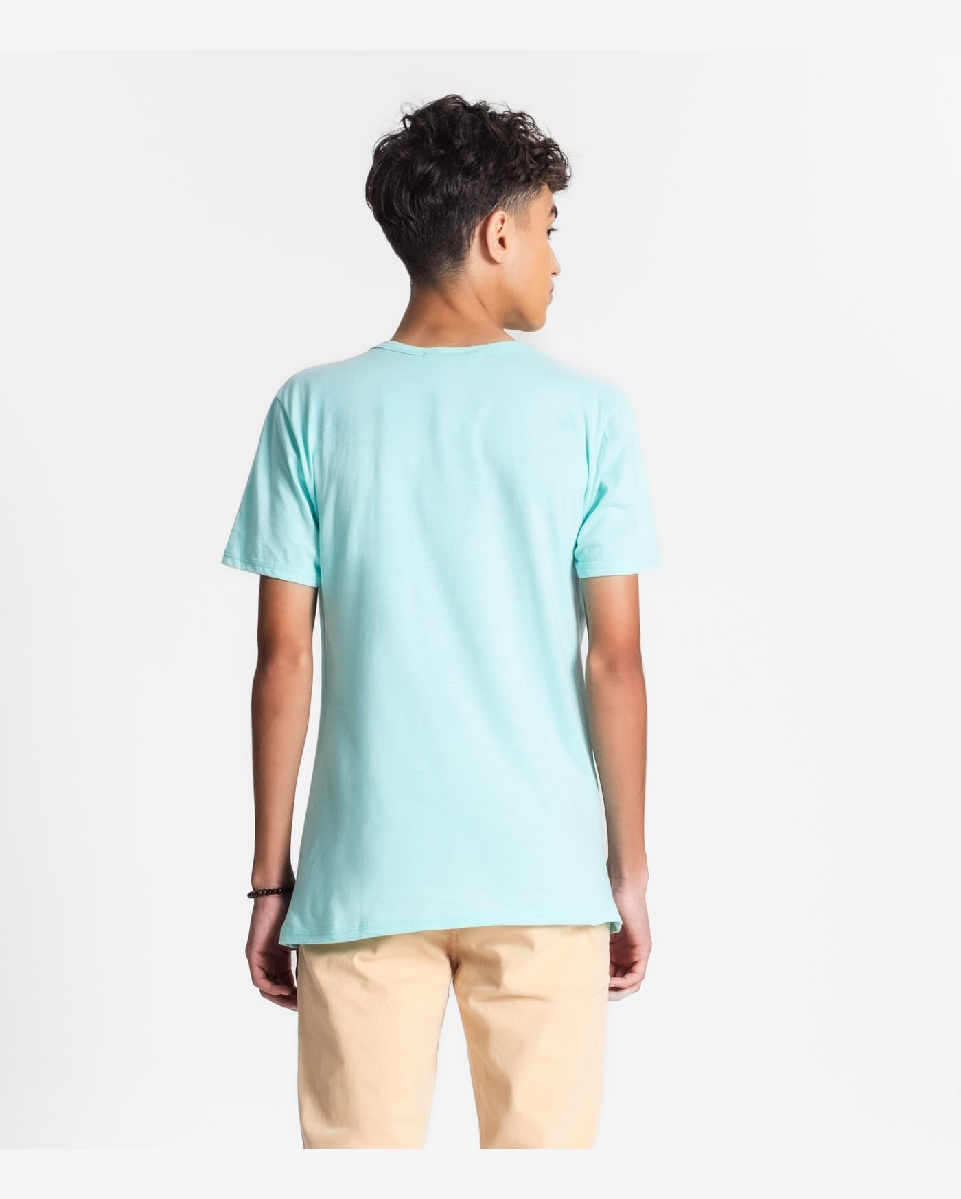 Riachuelo | Camiseta Juvenil Masculina Minty Azul