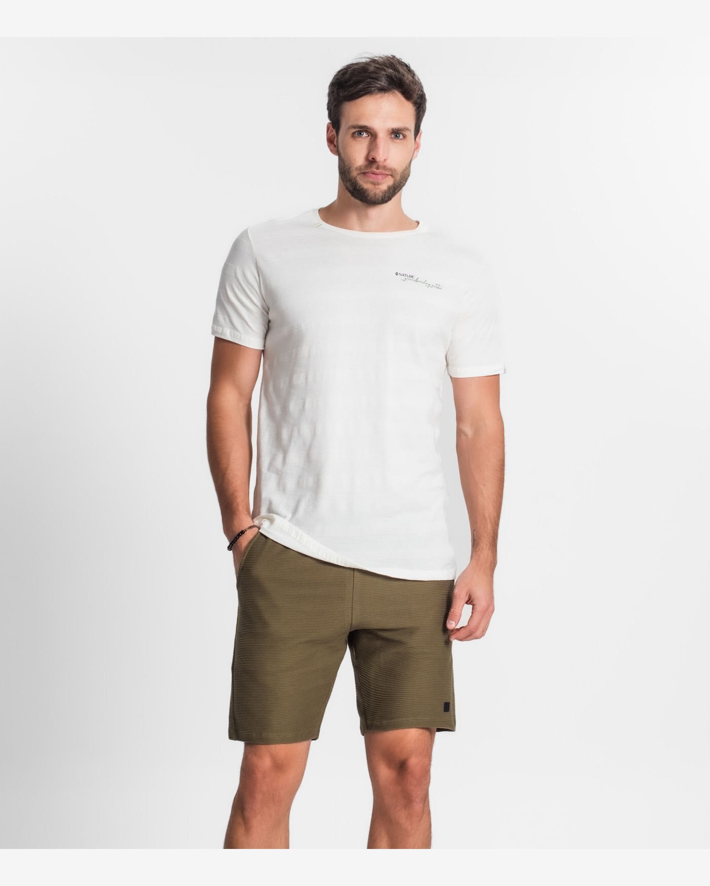 Riachuelo | Bermuda Masculina Plus Size Diametro Verde