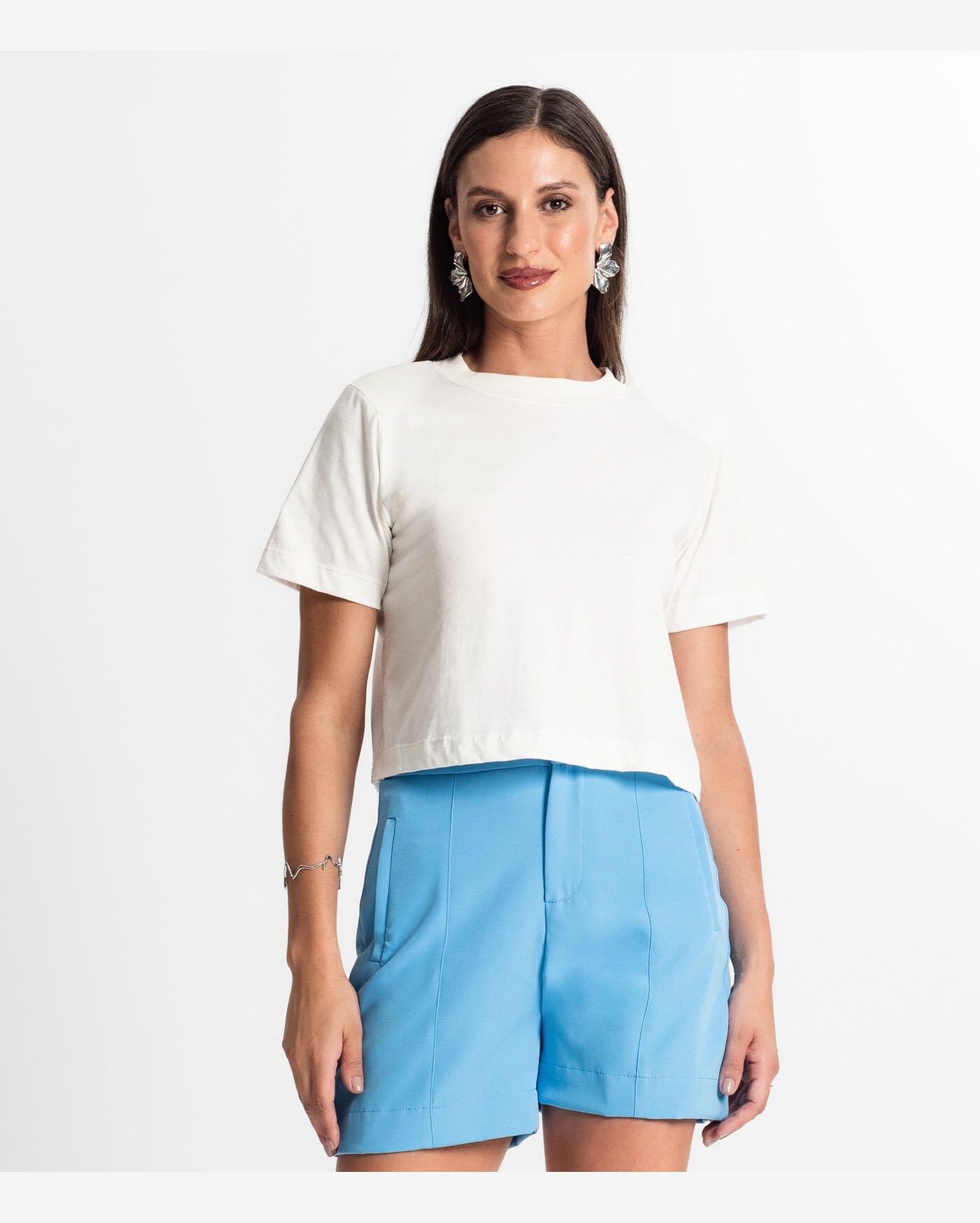 Riachuelo | Camiseta Feminina Rovitex Bege