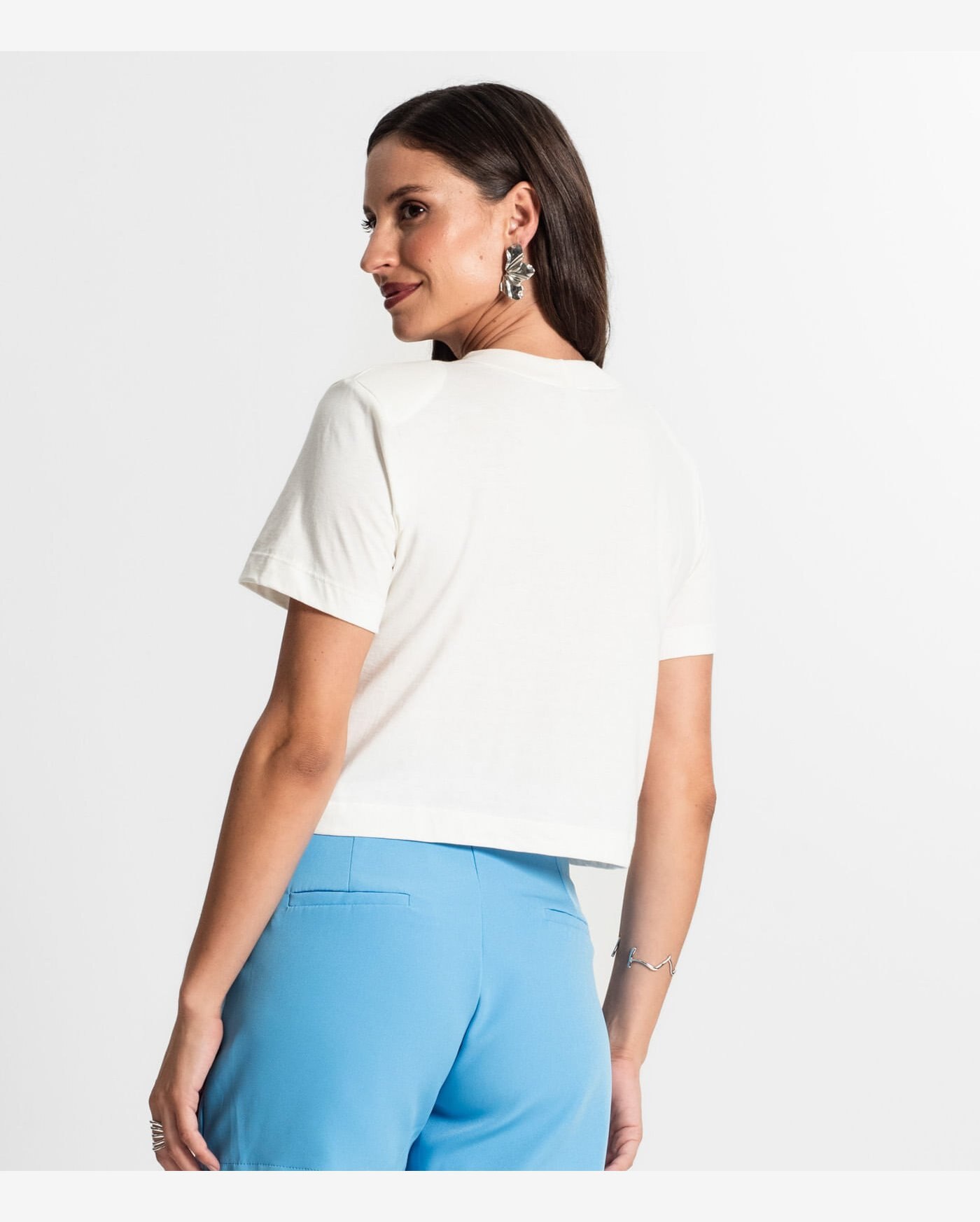 Riachuelo | Camiseta Feminina Rovitex Bege