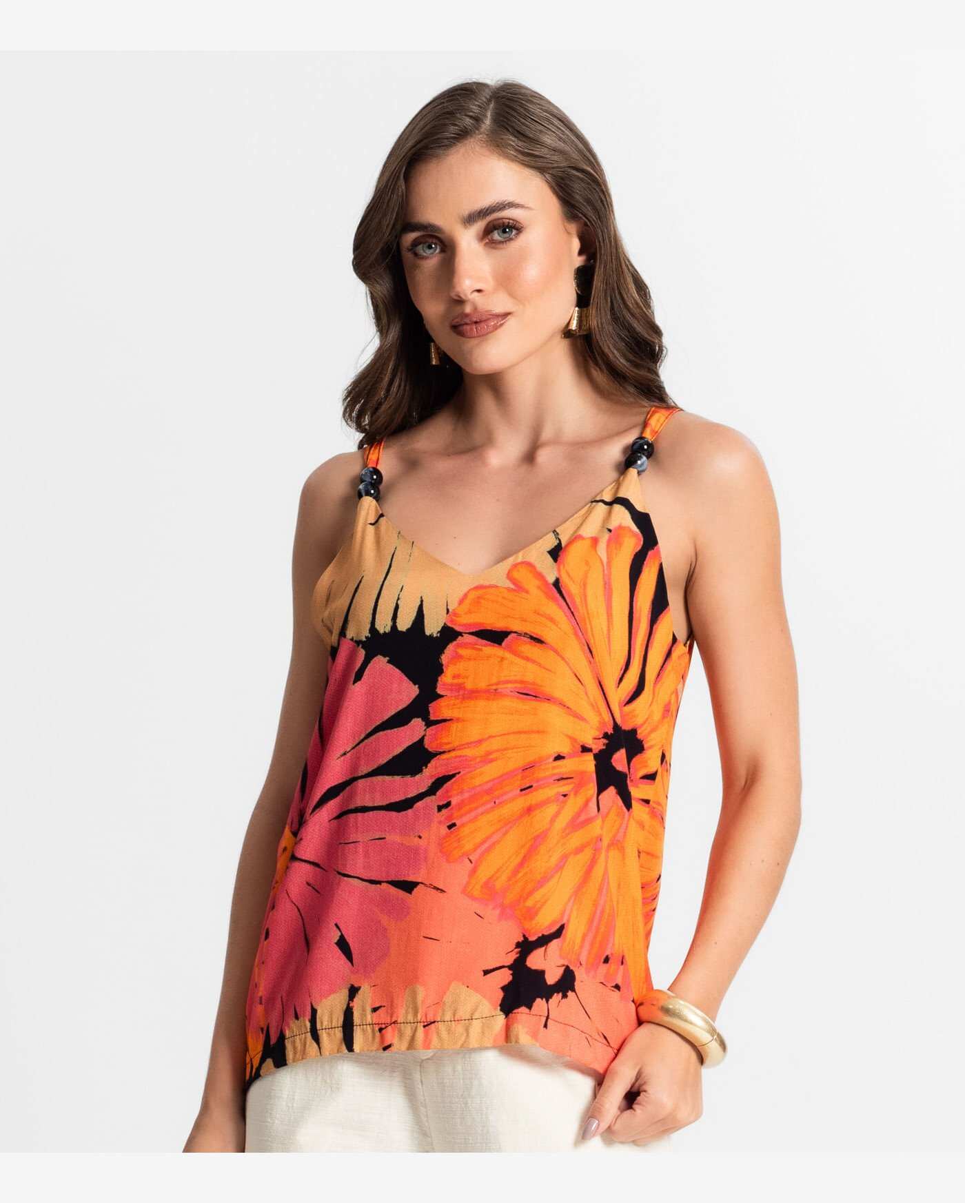 Riachuelo | Blusa De Alça Feminina Endless Preto