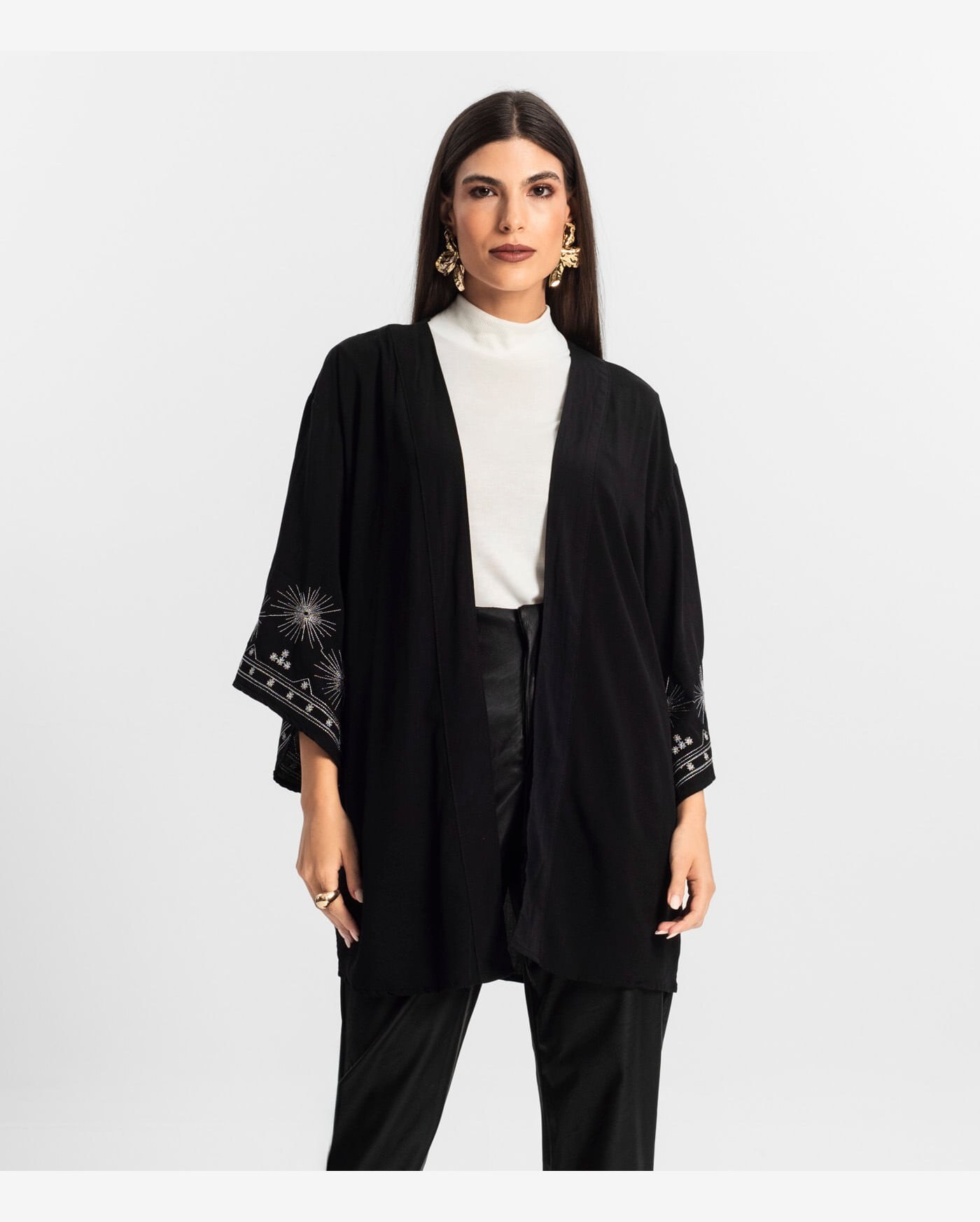 Riachuelo | Kimono Feminino Endless Preto