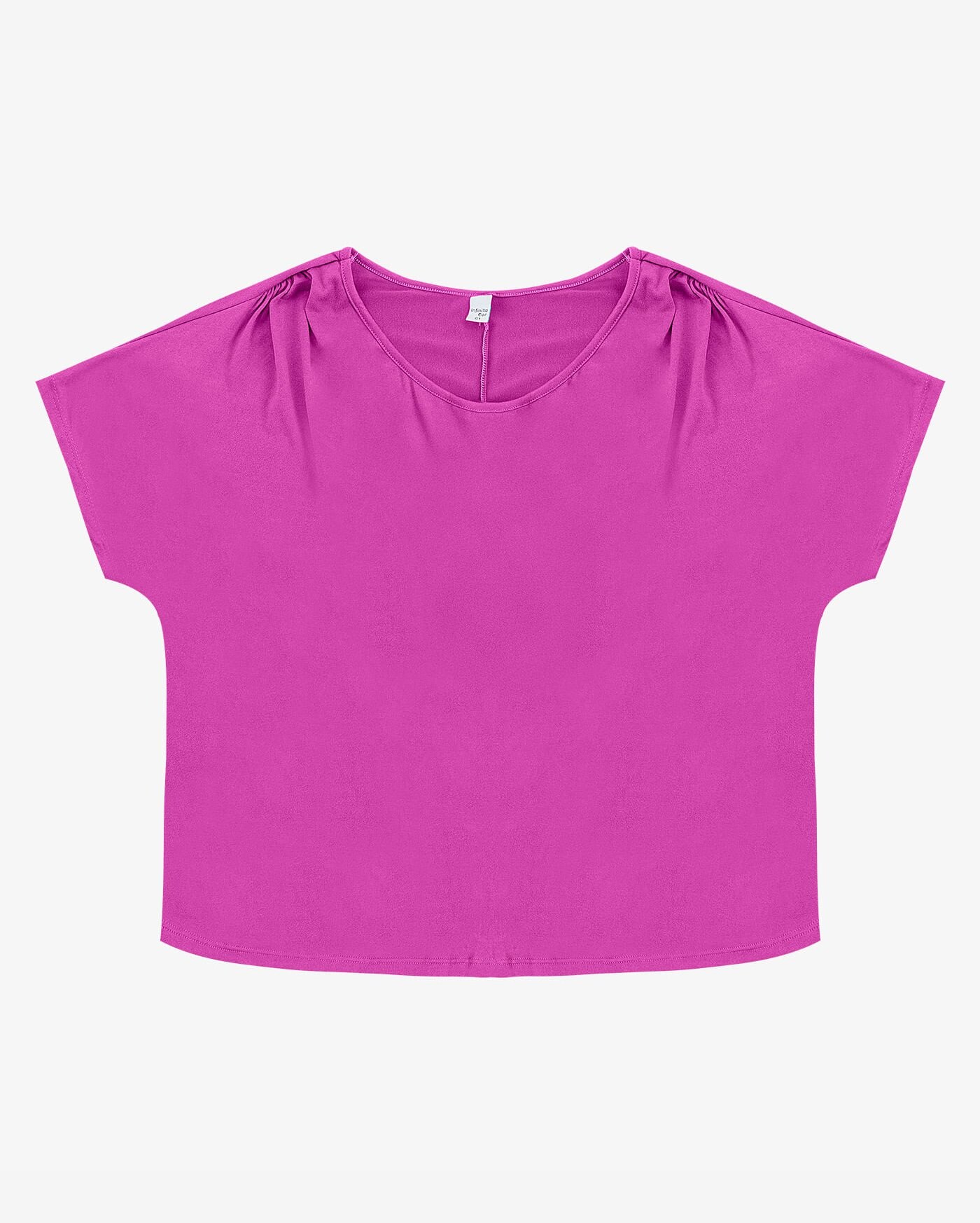 Riachuelo | Blusa Lisa Plus Infinita Cor Roxo
