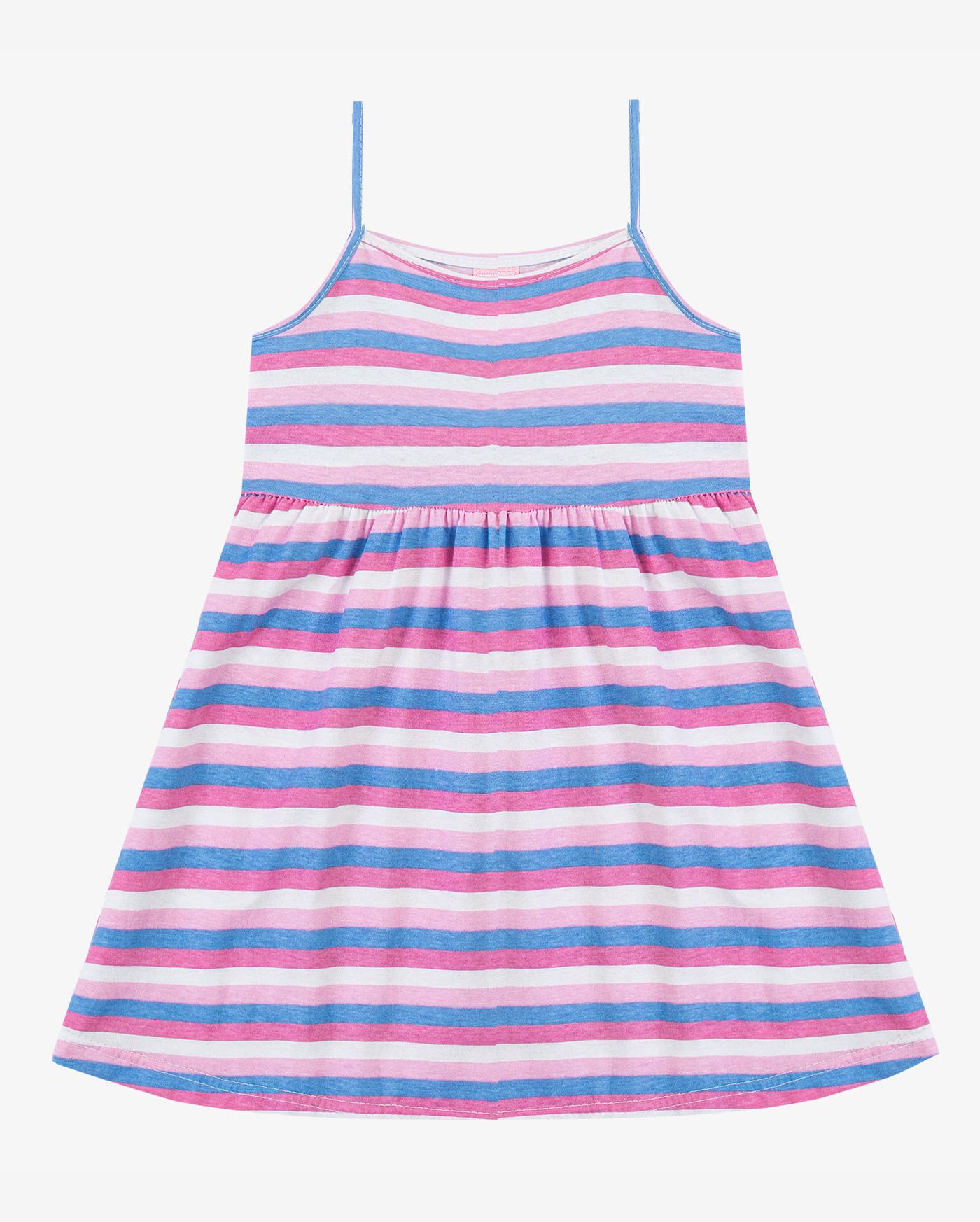 Riachuelo | Vestido Infantil Estampado de Alcinha Biju Kids Rosa