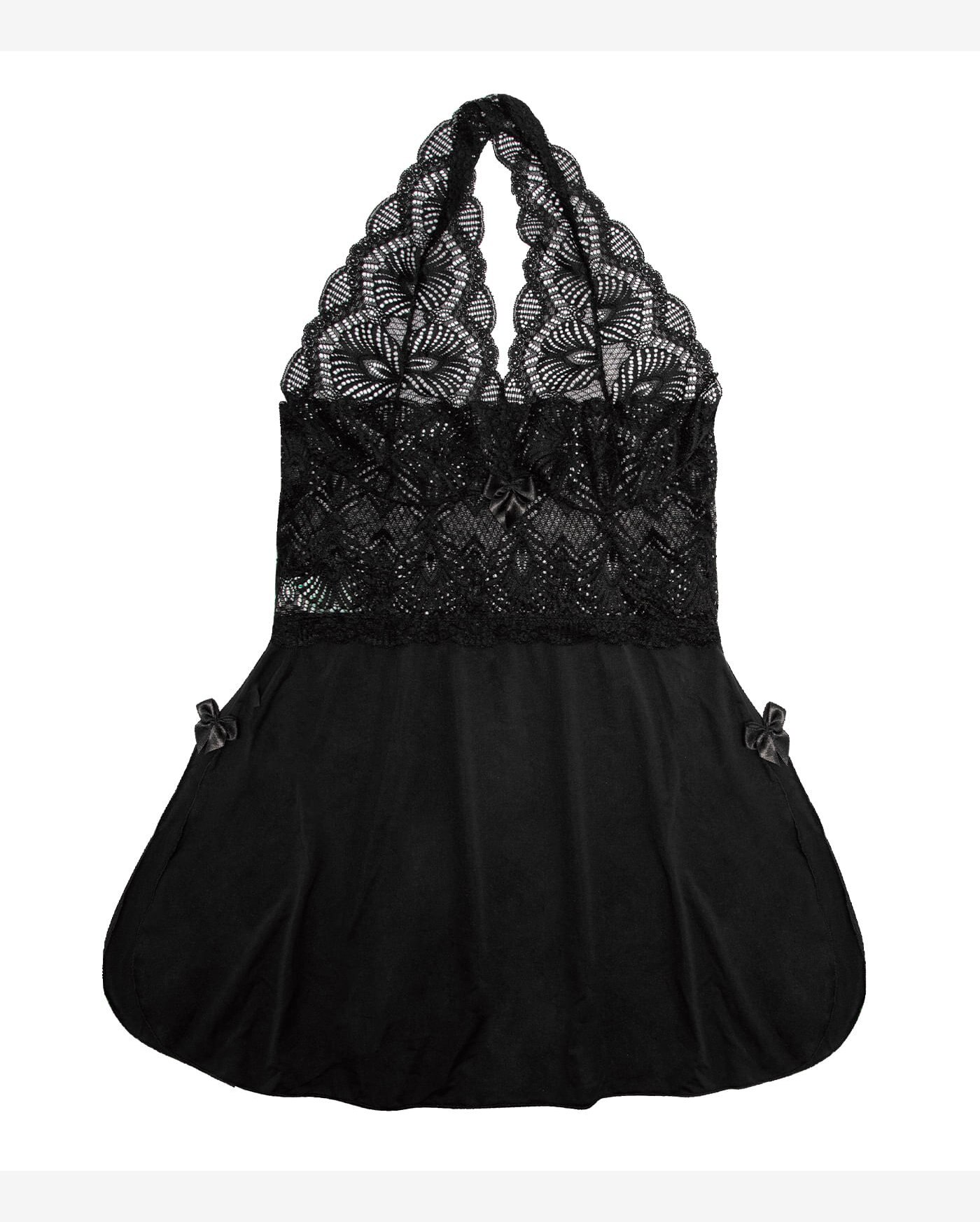 Riachuelo | Camisola Adulto Com Renda Dukali Preto