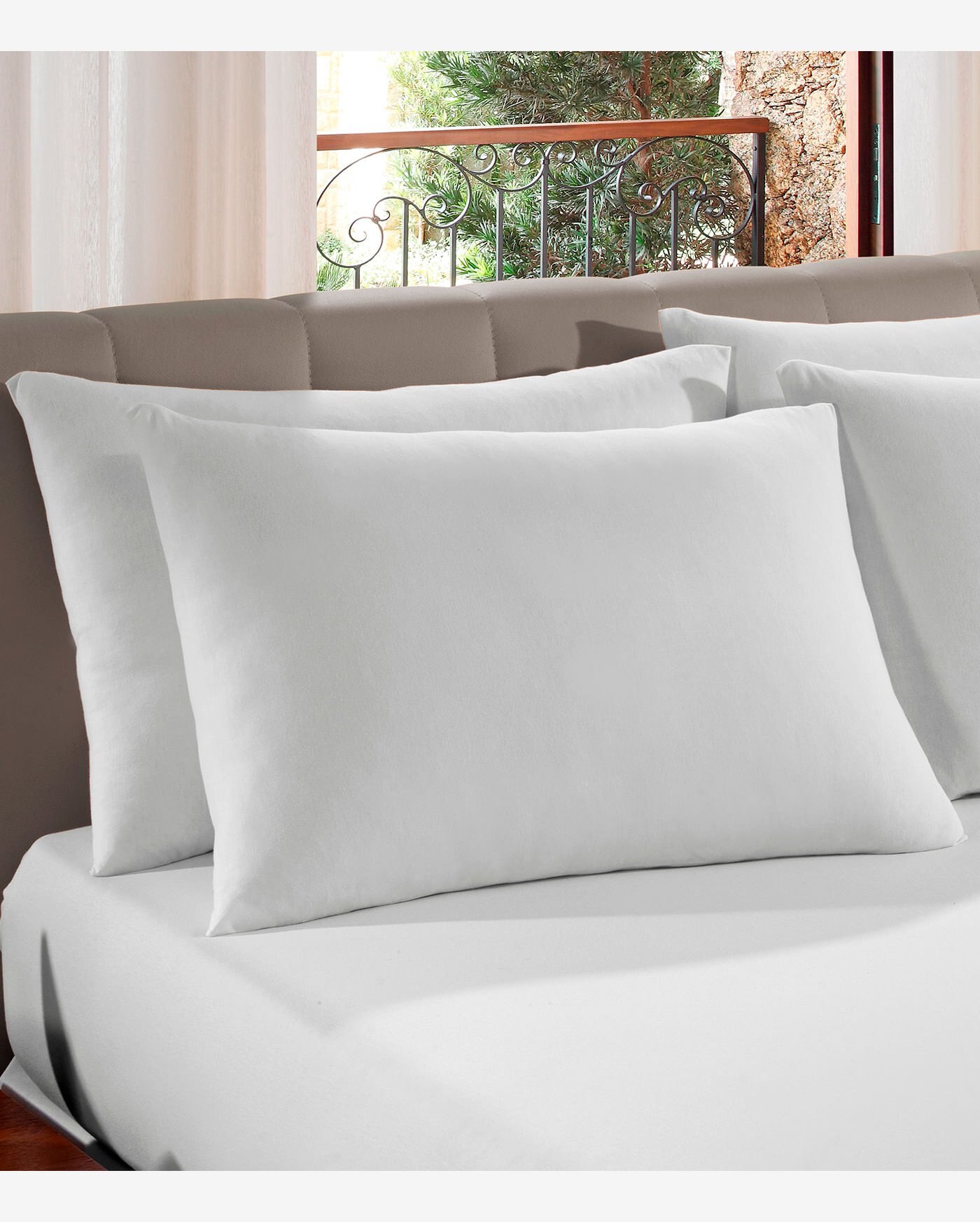 Riachuelo | Fronha Em Malha Lisa Premium 1Pç Vivaldi Branco