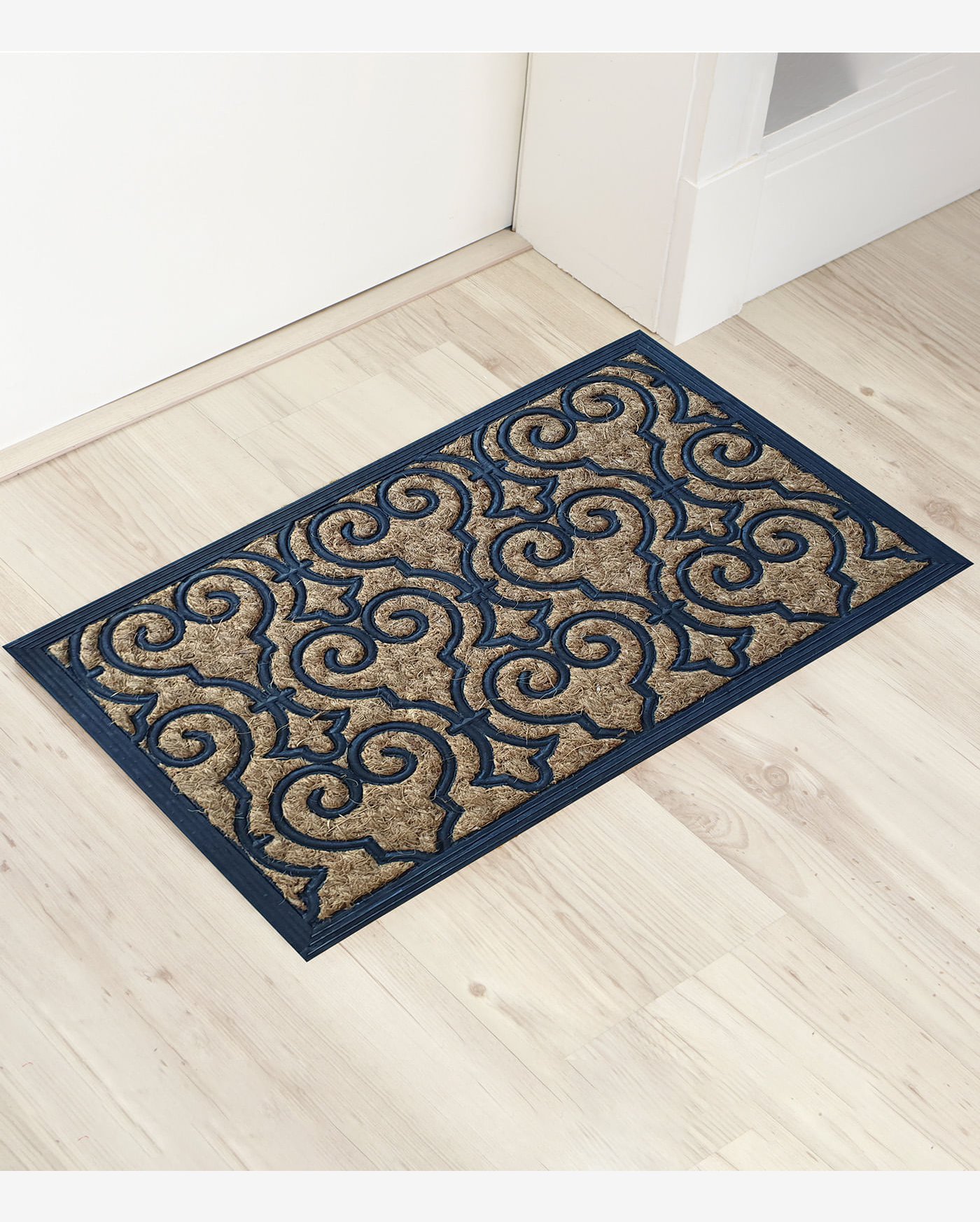 Riachuelo | Capacho Borracha Tapetes Junior Preto