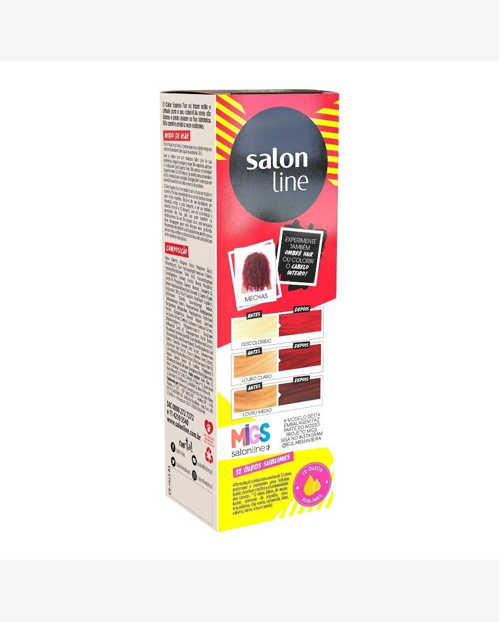 Riachuelo | Tonalizante Color Express Fun Fancy Red Salon Line 100ml