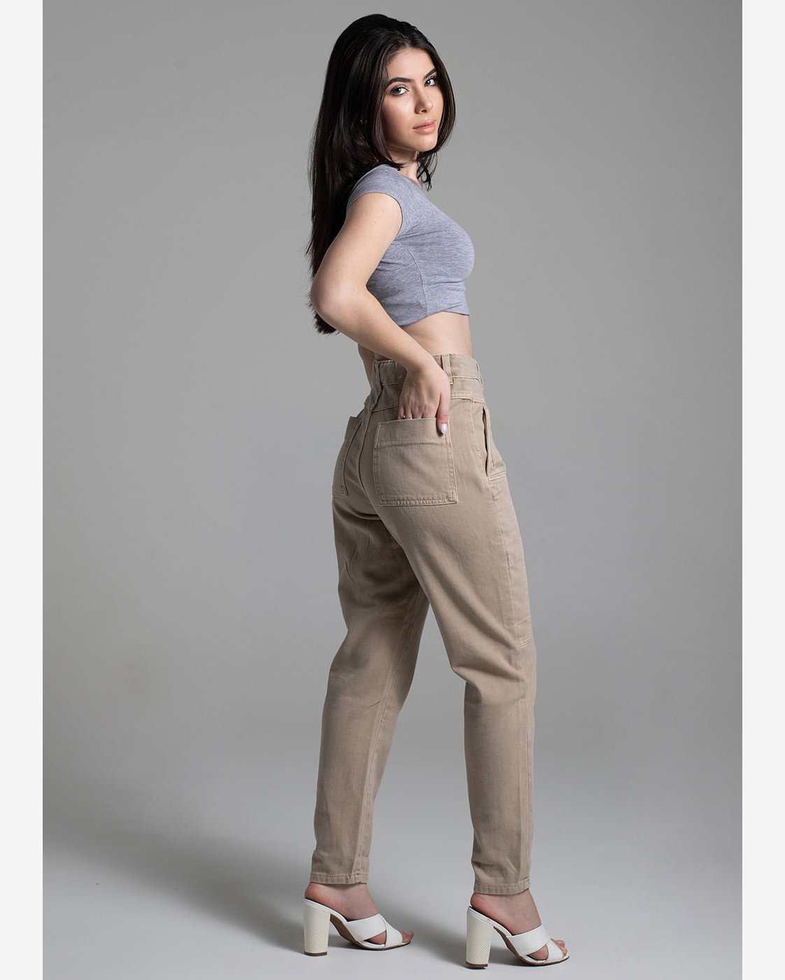 Riachuelo | Calça sarja sawary mom - 271658