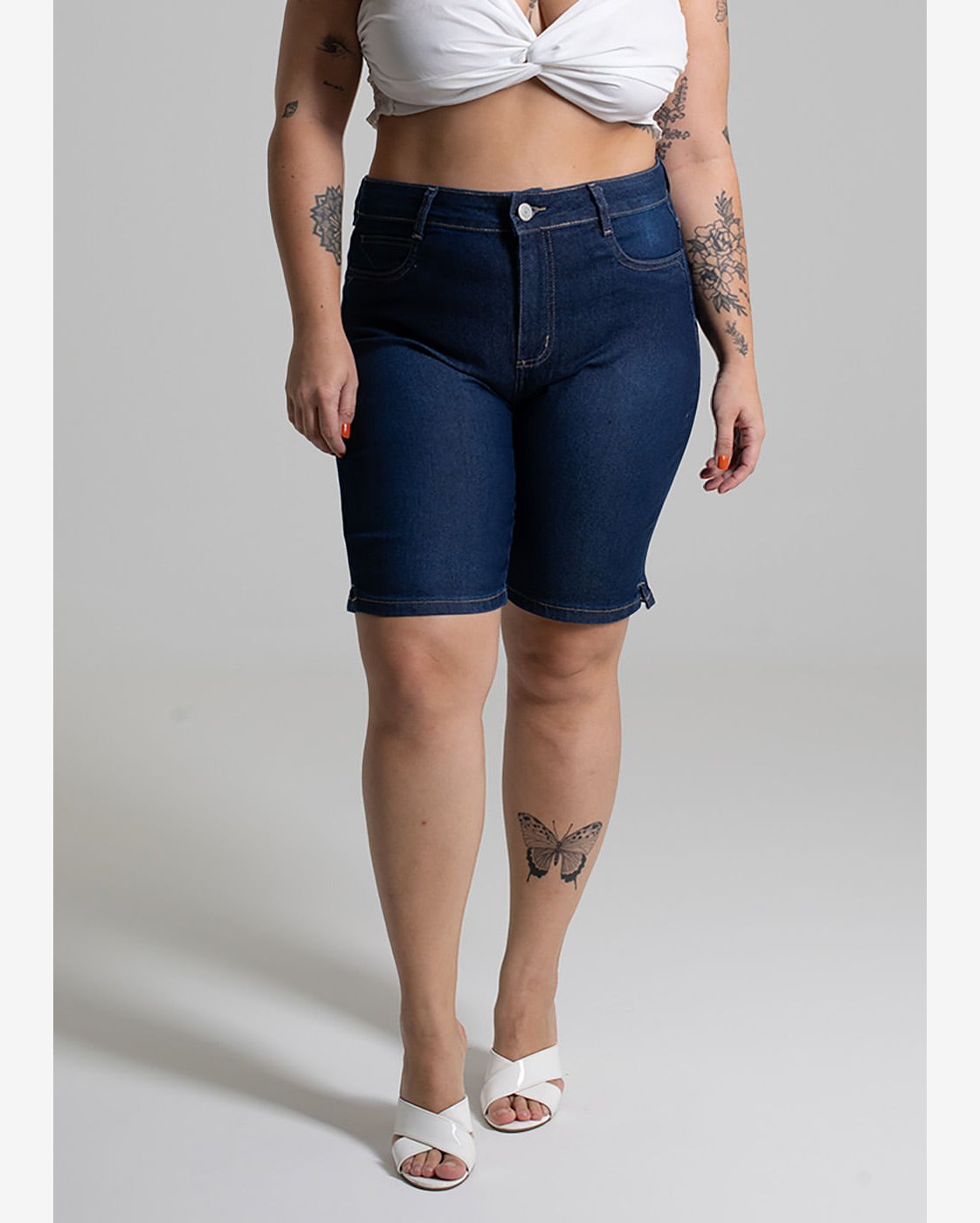 Riachuelo | Bermuda Jeans Sawary Plus Size - 273148