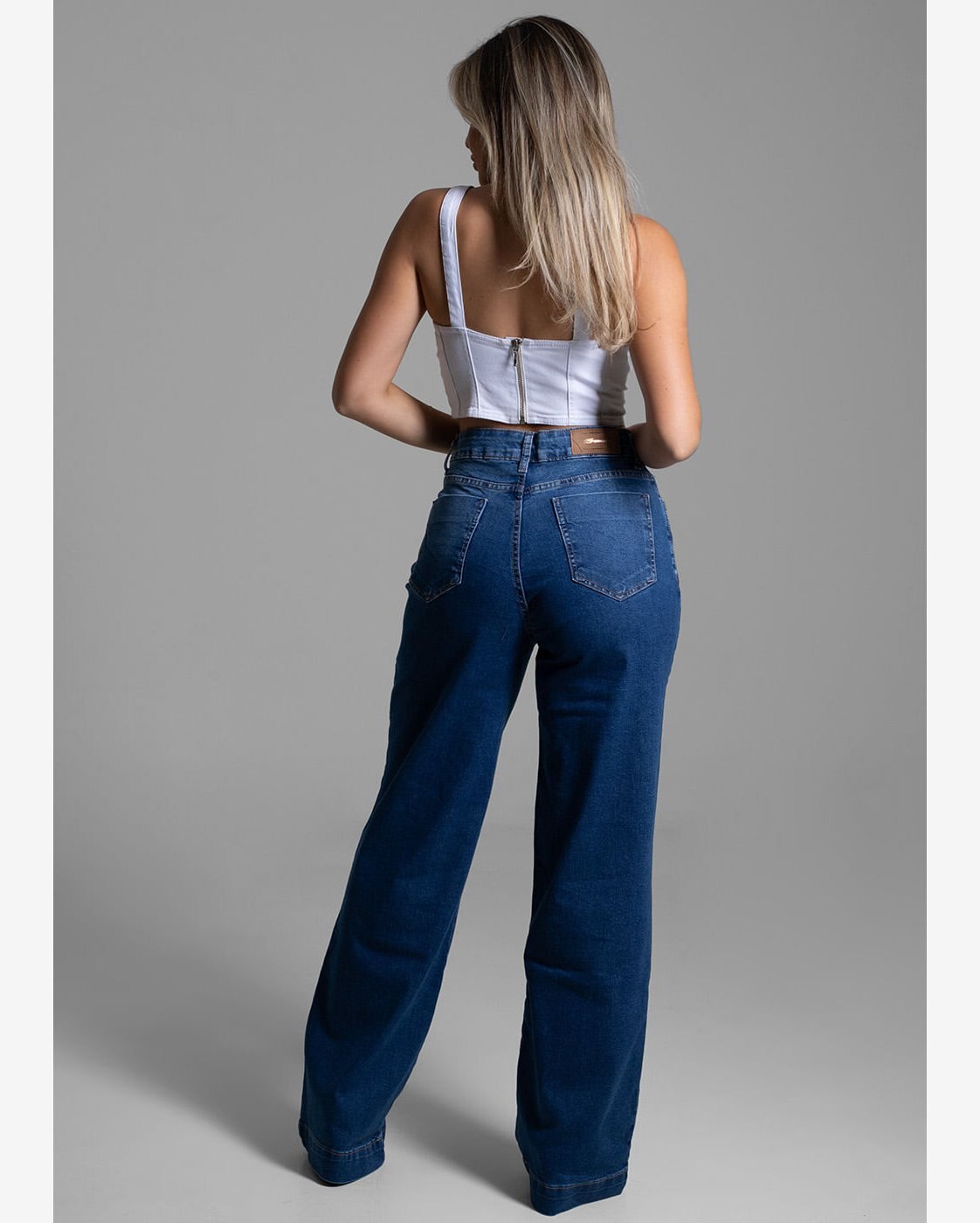 Riachuelo | Calça Jeans Sawary Wide Leg - 274344