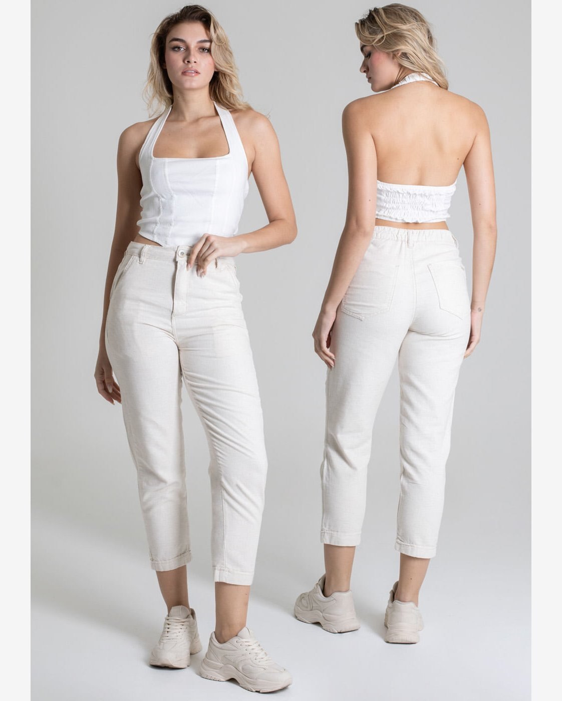 Riachuelo | Calça Linho Sawary Reta - 278261