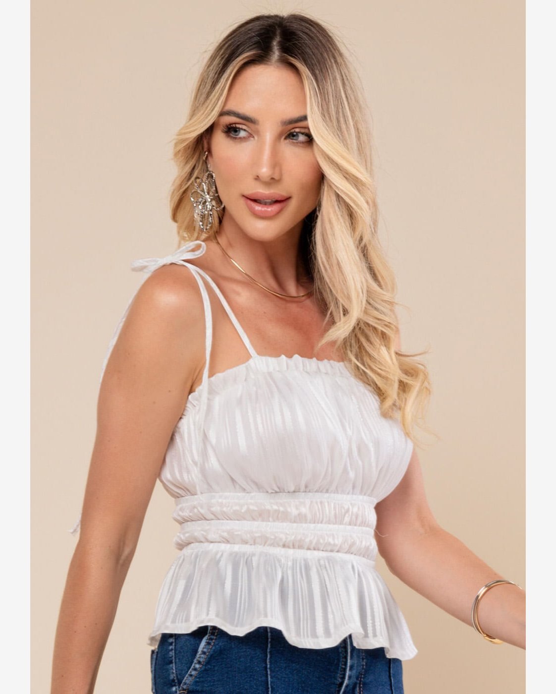 Riachuelo | Blusa Sawary Franzido - 278800