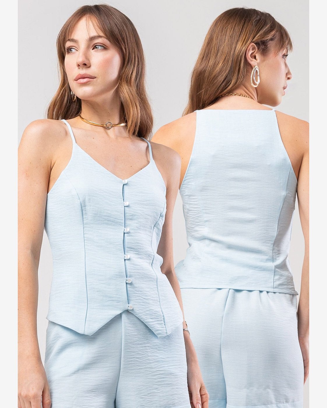 Riachuelo | Colete Sawary Alça fina - 278955